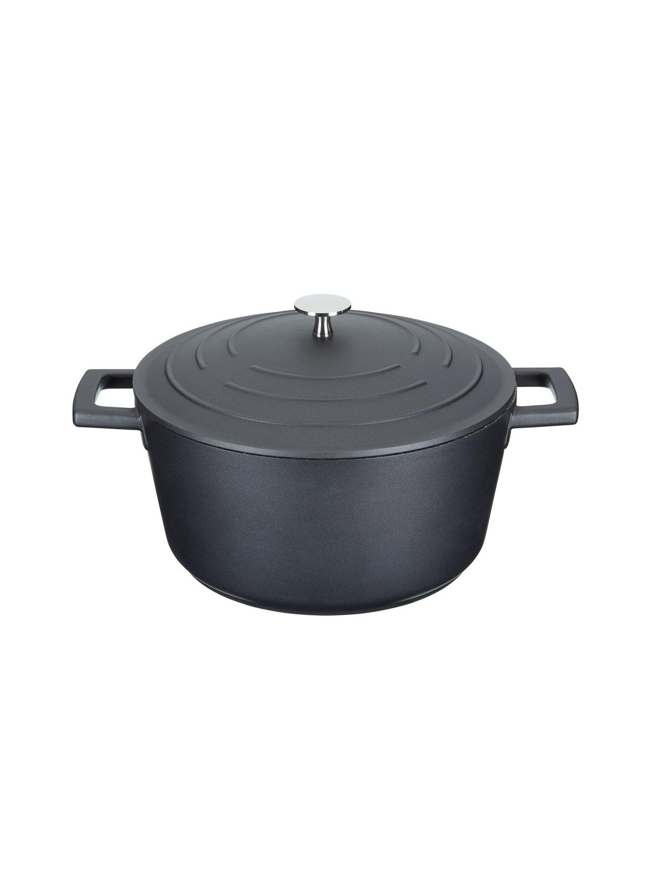 MasterClass 2-Piece Cast Aluminium Cookware Set – includes Casserole ...