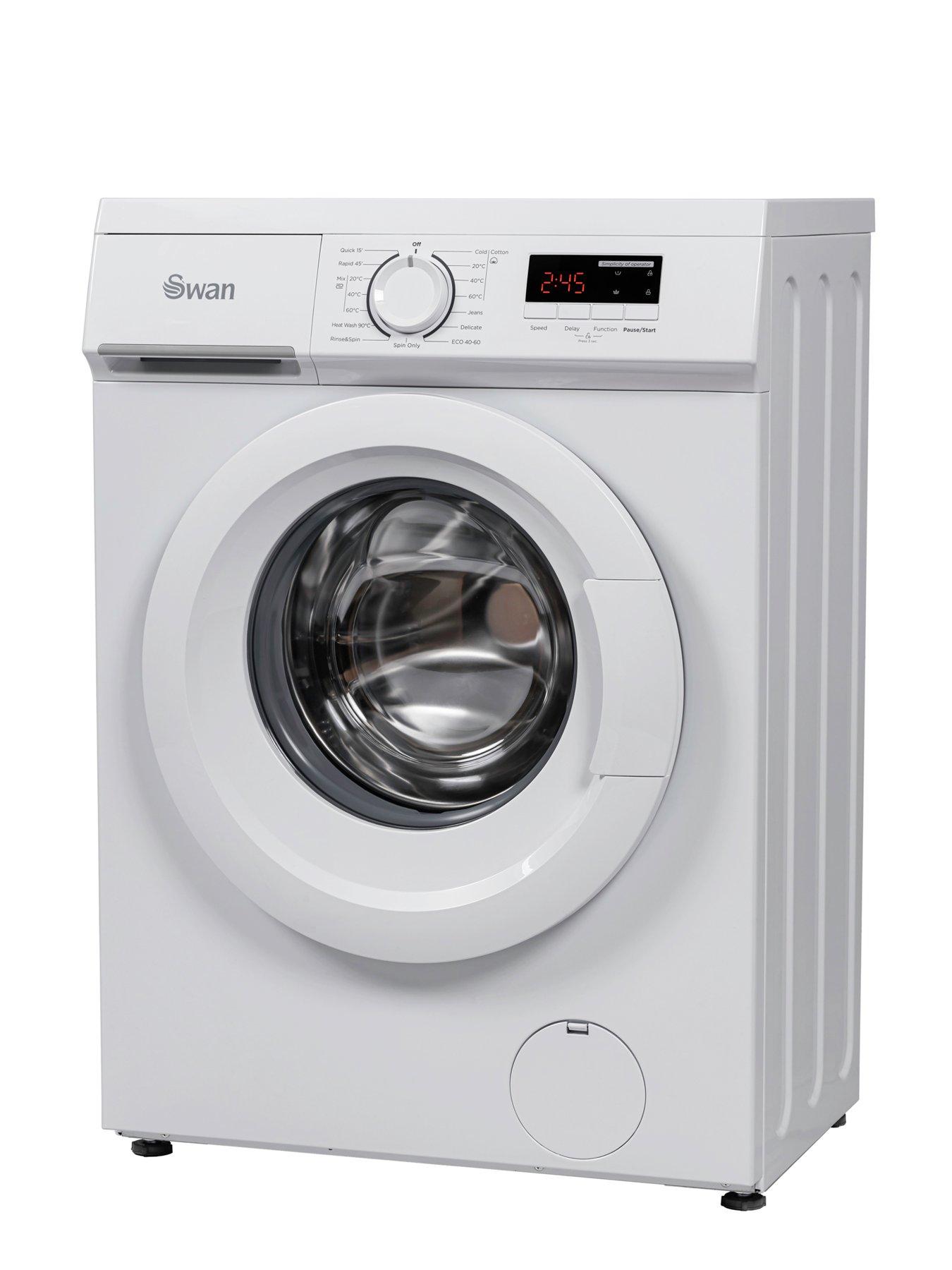 Swan SW75150W 9kg 1400rpm Washing Machine - White | littlewoods.com