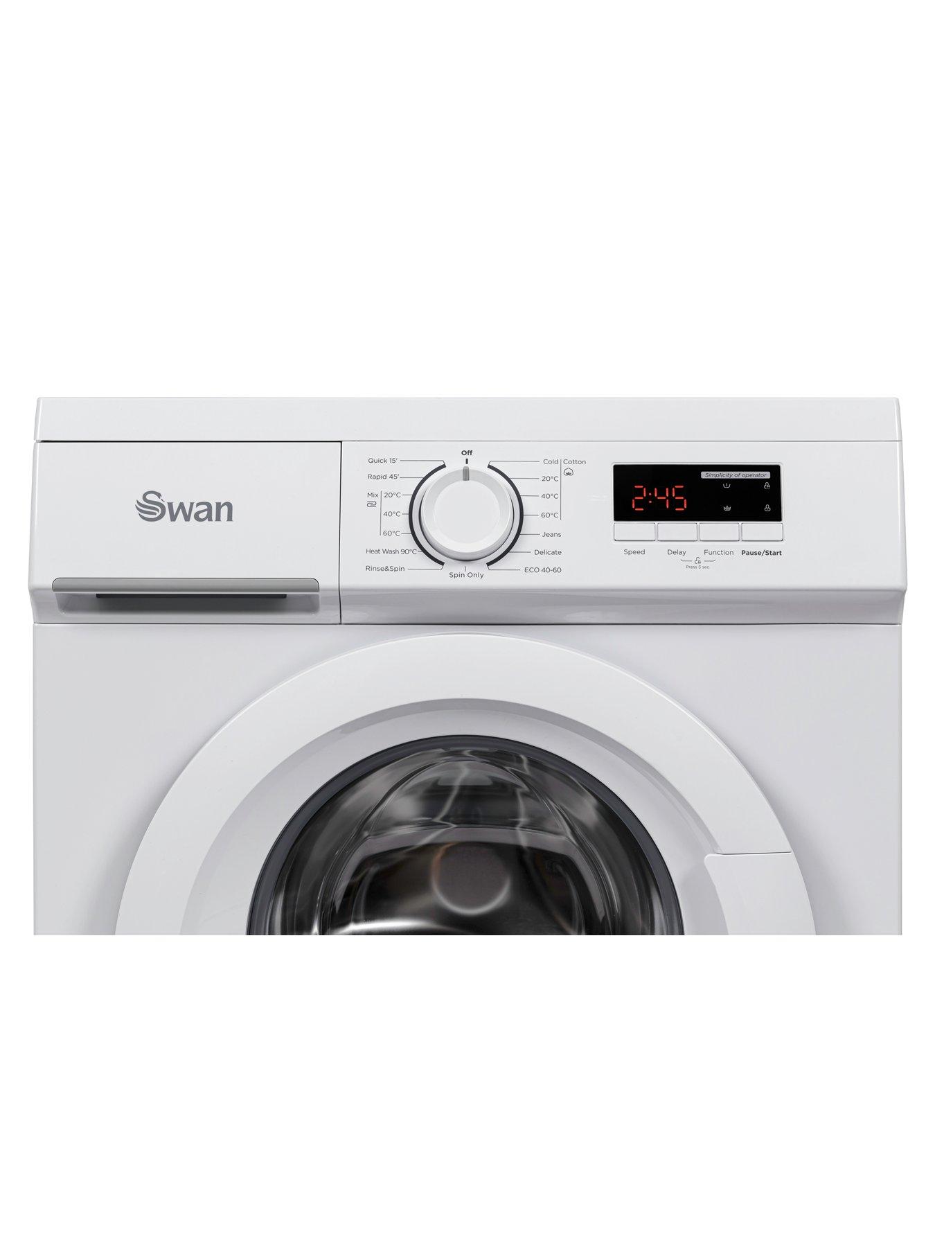 Swan SW75150W 9kg 1400rpm Washing Machine - White | Littlewoods