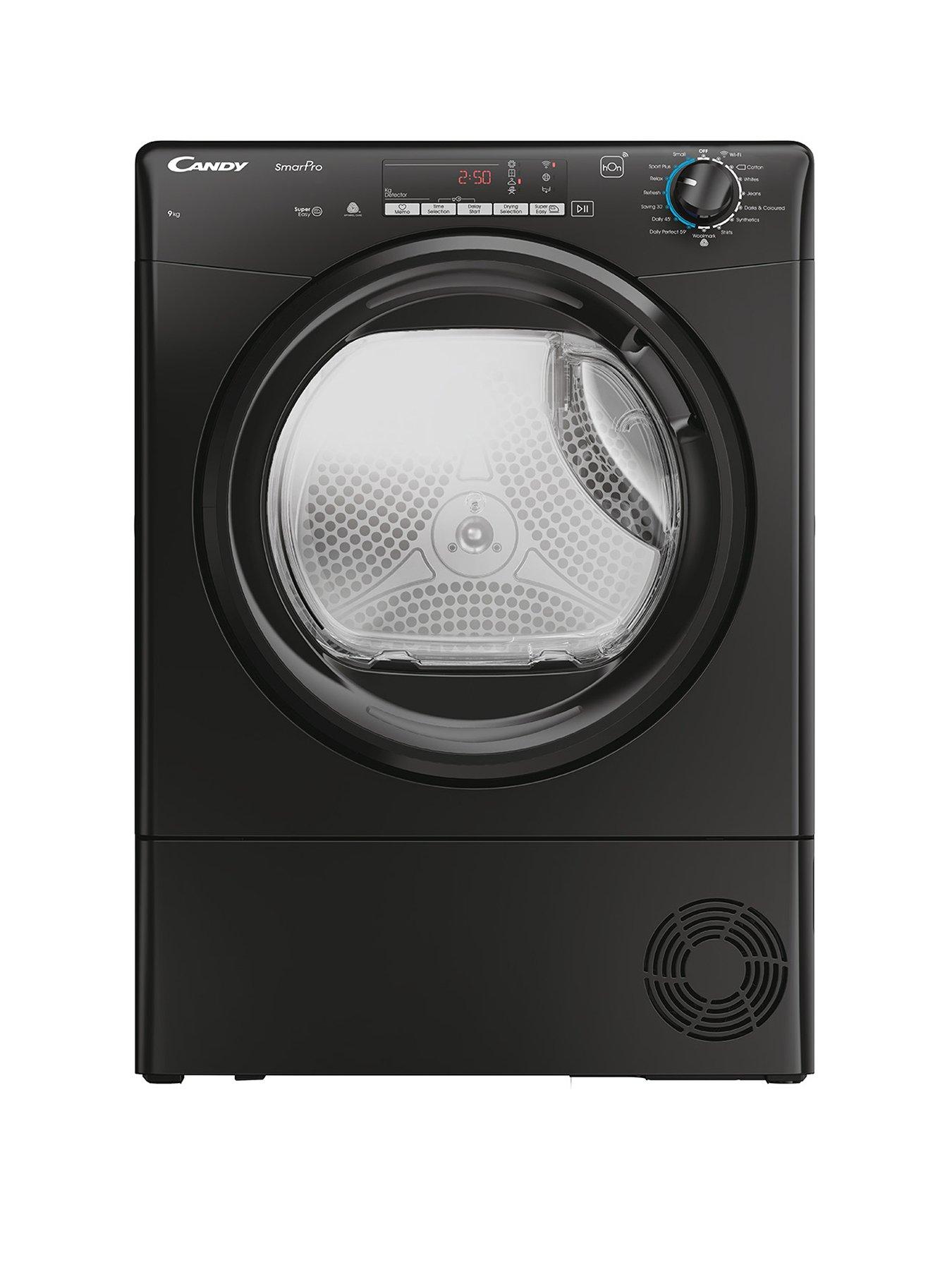 Candy CROE C9TBGB-80 9KG Condenser Tumble Dryer | littlewoods.com