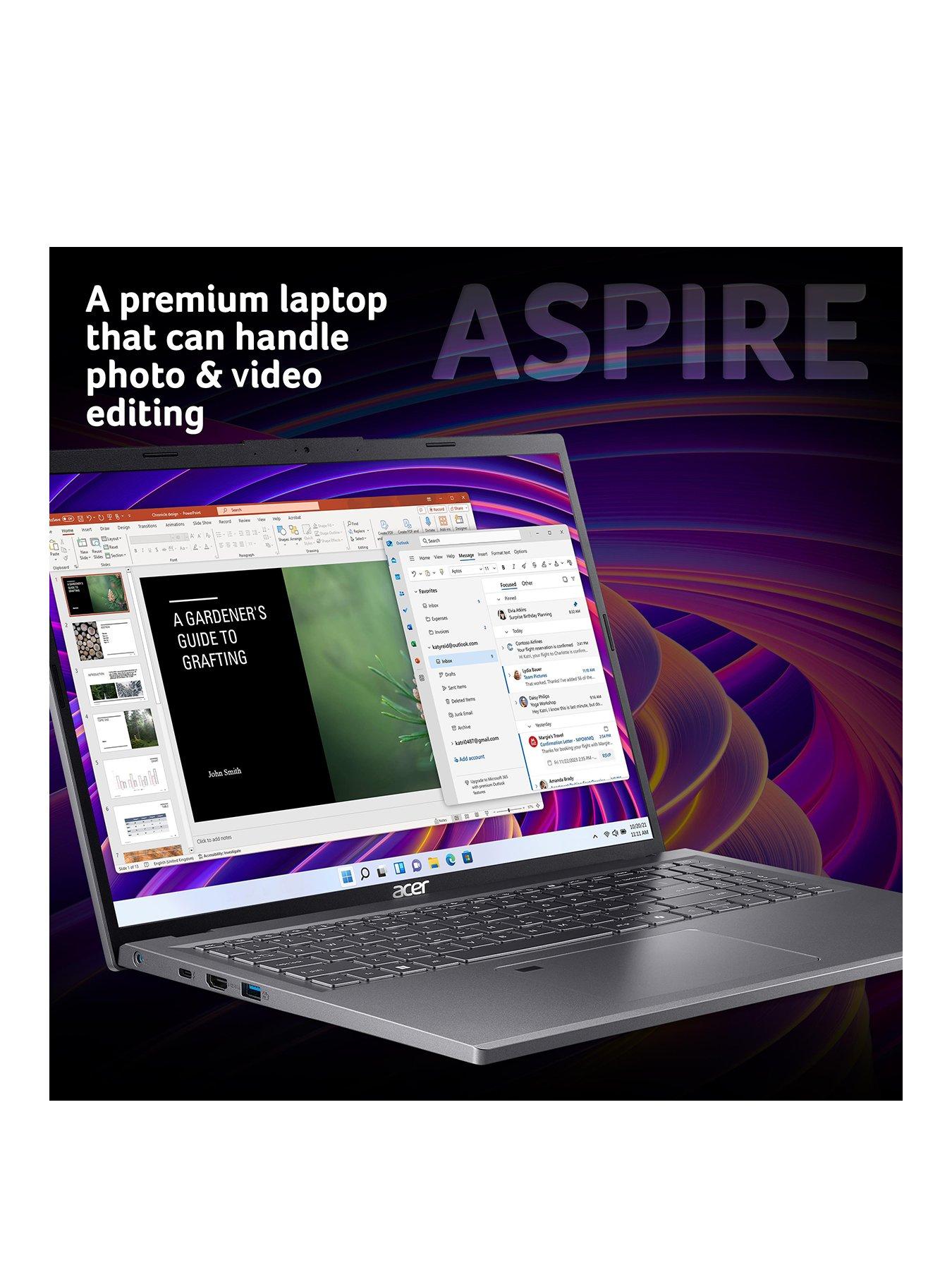 Acer Aspire 16, GeForce RTX 2050, Intel Core 5, 16GB RAM, 1TB SSD, 16in ...