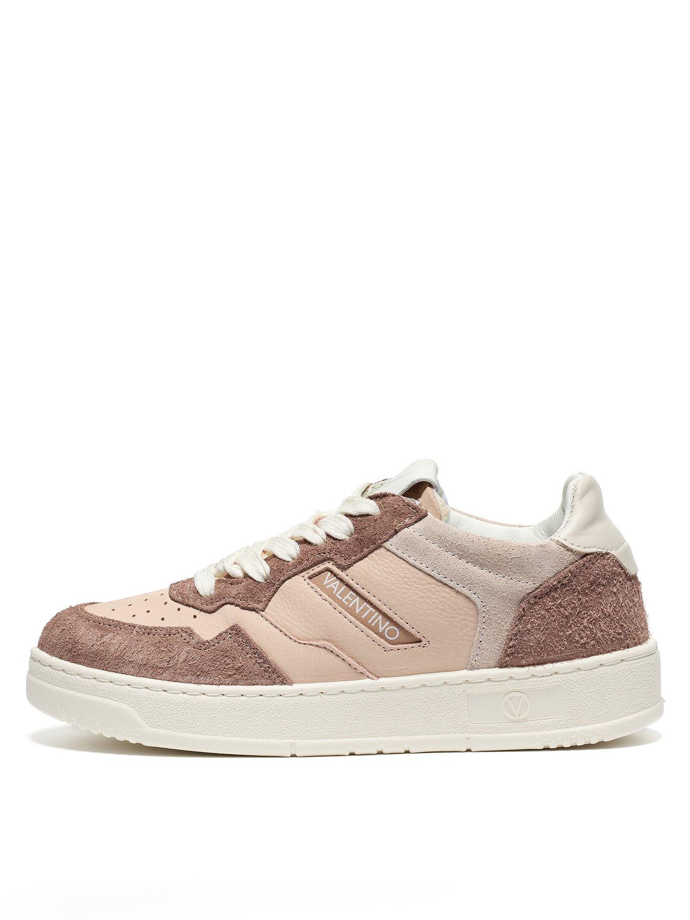 Valentino Apollo Sneaker Lace-Up - Nude | Littlewoods