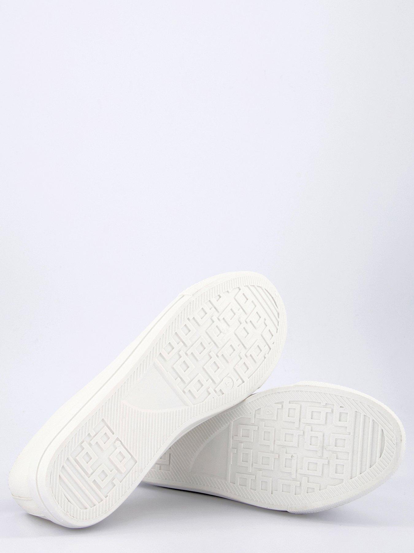 Everyday Standard Fit Faux Leather Cupsole Trainer - White | Littlewoods