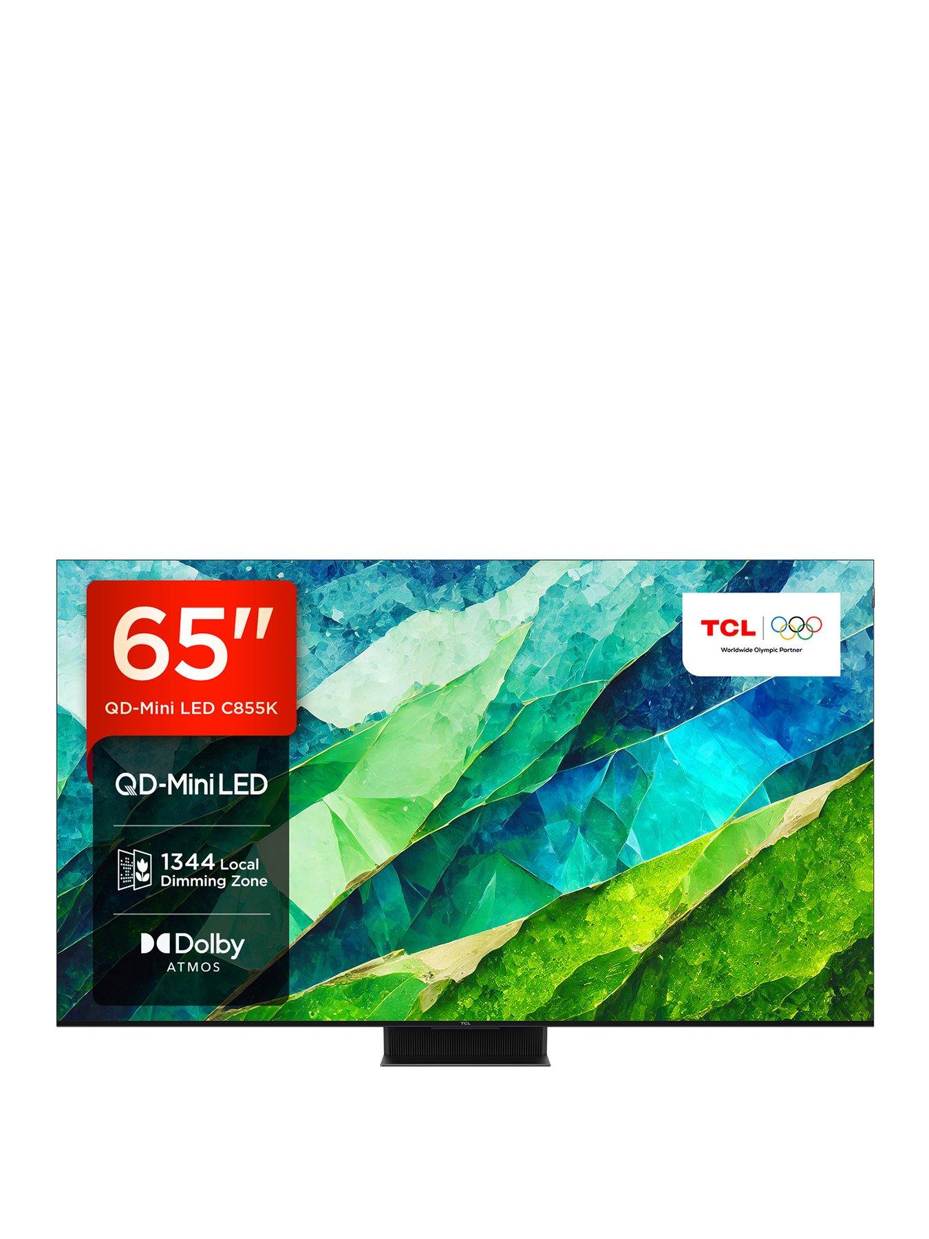 TCL 65C855K, 65 inch, 4K 144HZ QD-Mini LED Google TV with Game Master ...