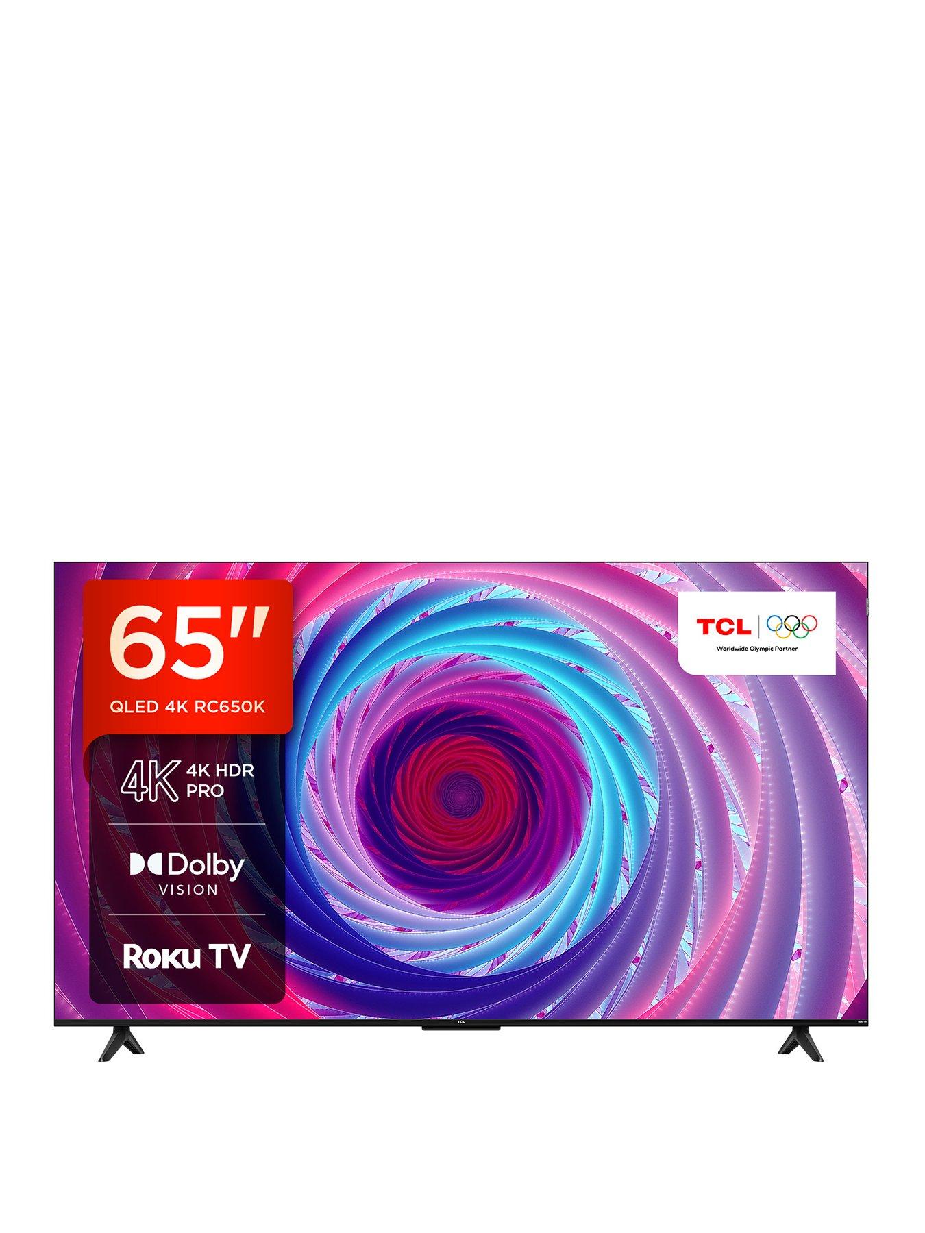 TCL 65RC650K Roku TV, 65-inch, 4K Ultra HD HDR, QLED, Smart TV ...
