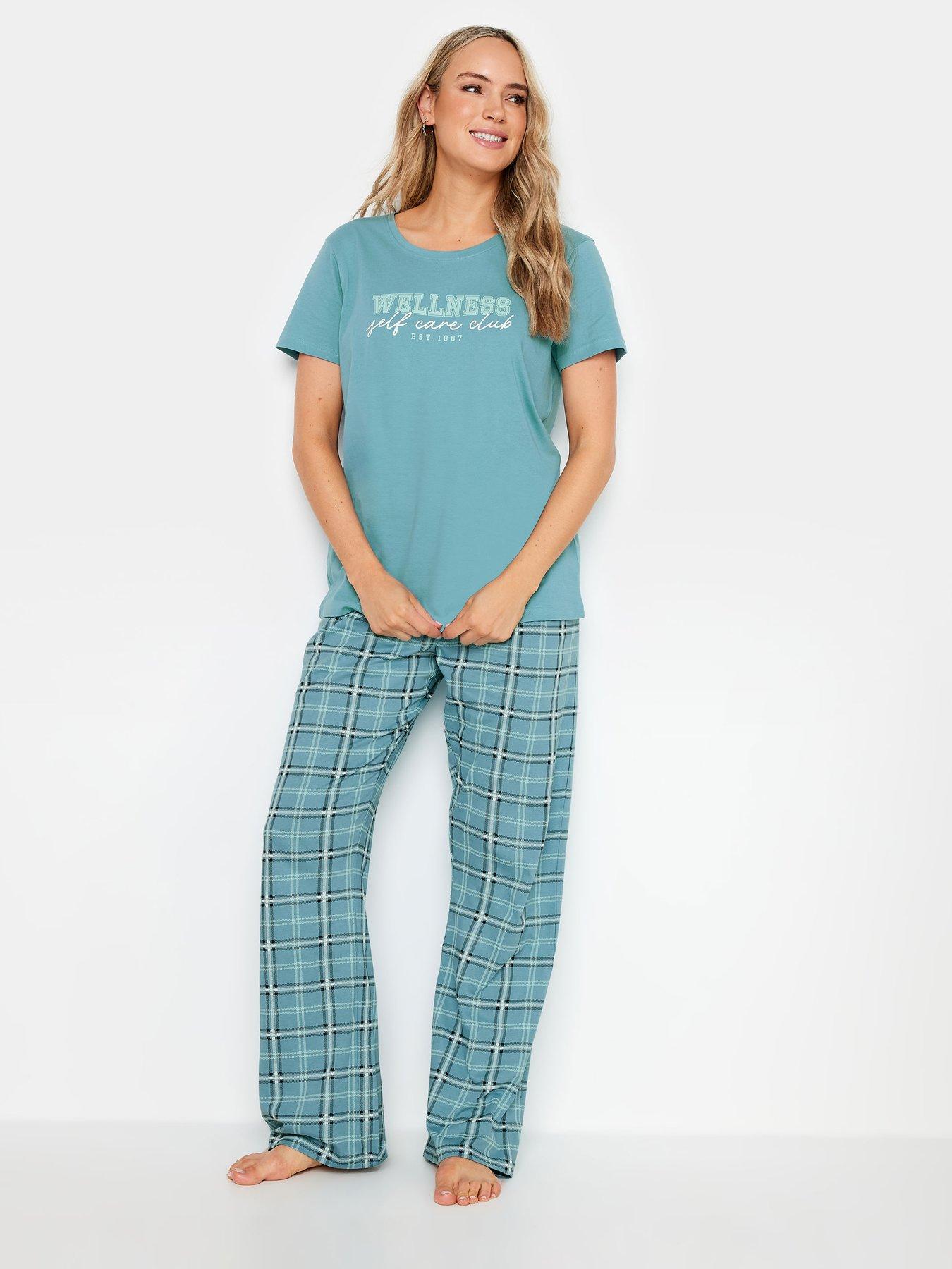 Long Tall Sally Tall Wellness Wide Leg PJ Set | littlewoods.com