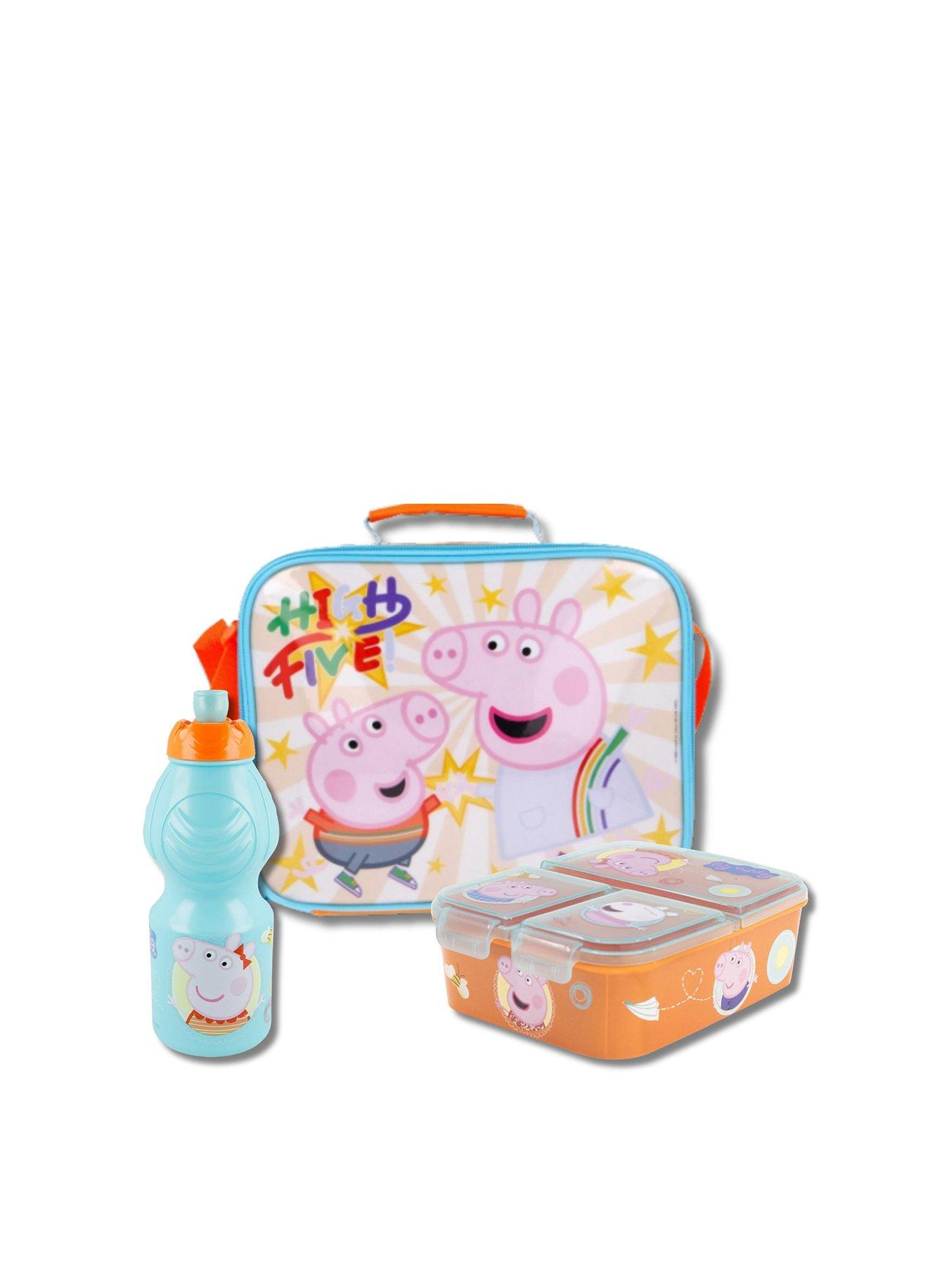 Peppa Pig Insulated Lunch Bag Set | littlewoods.com