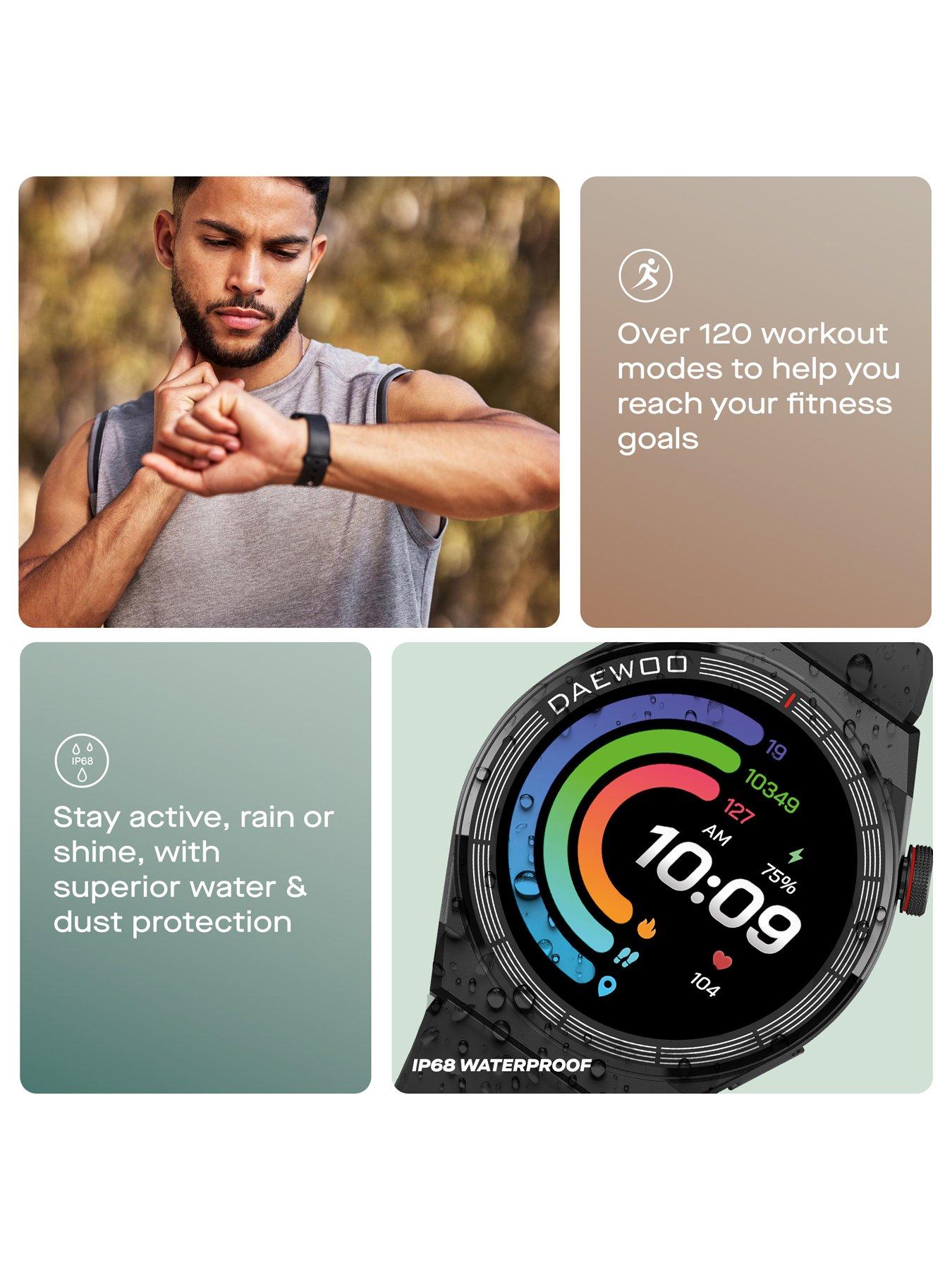 Daewoo Cnx+ Smartwatch With Voice Call Function And Amoled Display ...