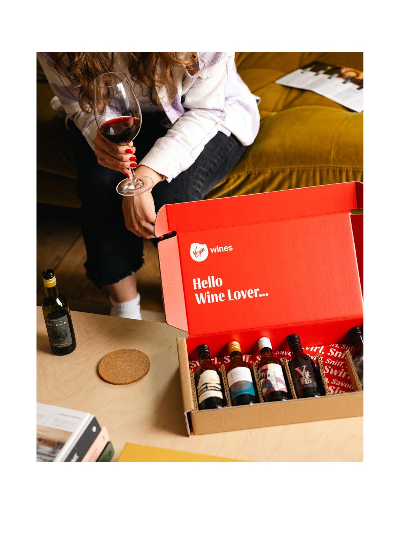 Virgin Wines 6 Mini Wine Bottles Sampler | Littlewoods