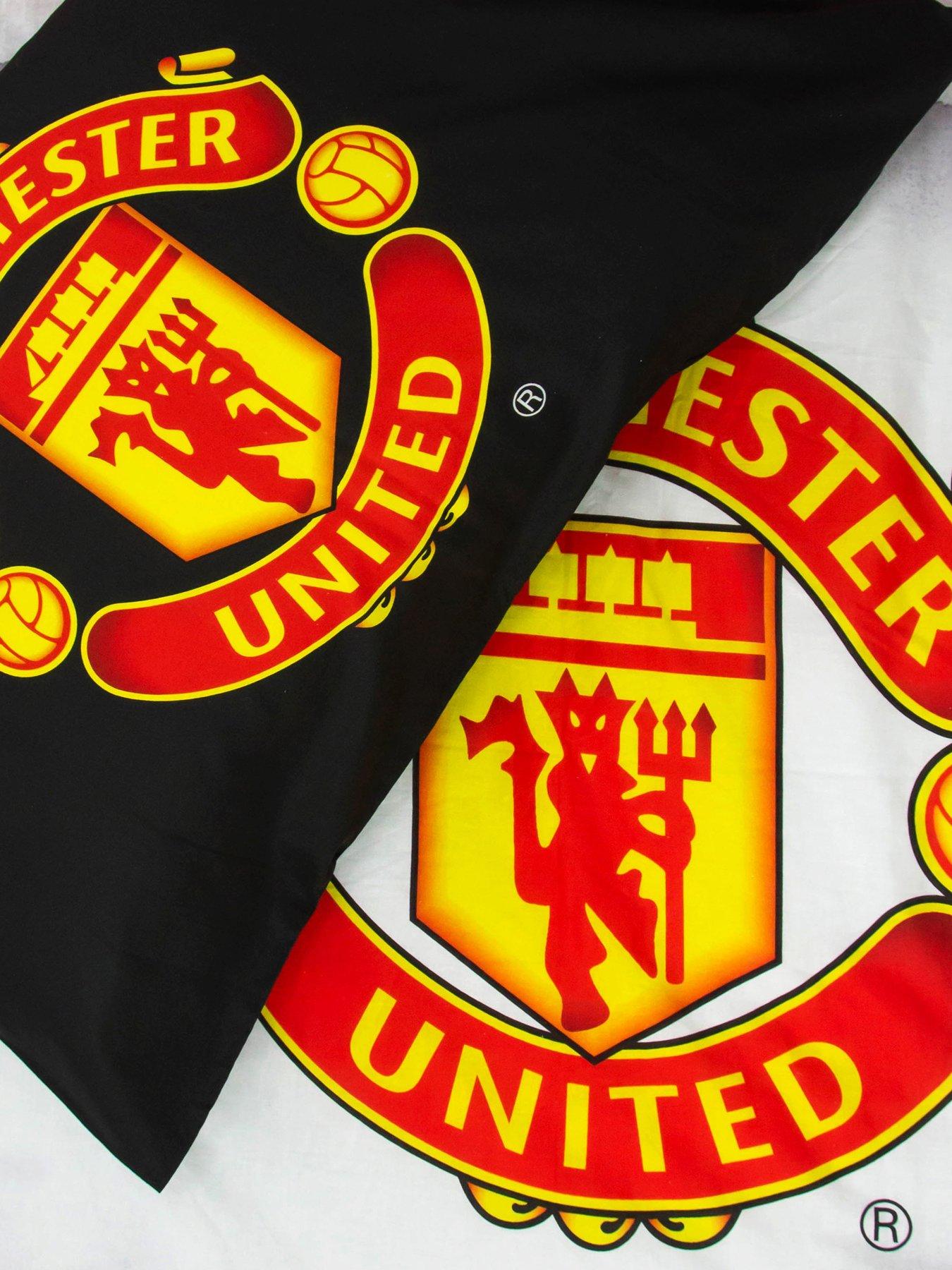 Manchester United Man Utd Stadium Digi Print Panel Single Duvet ...