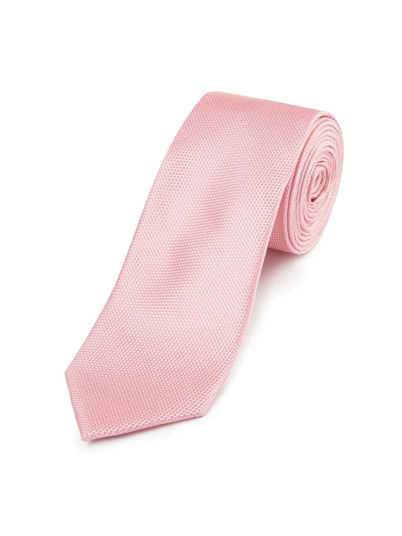 Skopes Tie with Floral Pocket Square - Pink | Littlewoods