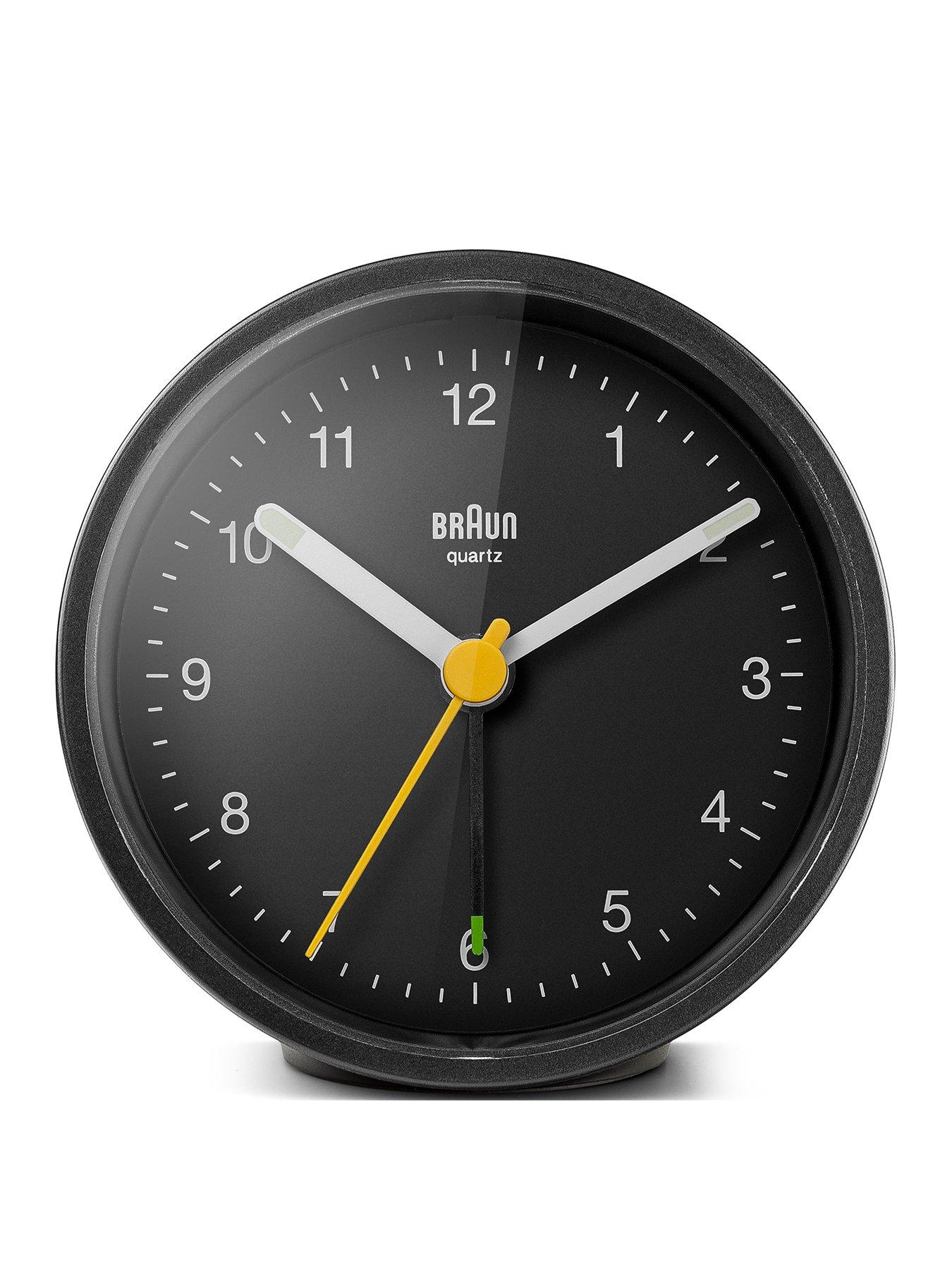 Braun Classic Bedside Analogue Alarm Clock | Littlewoods