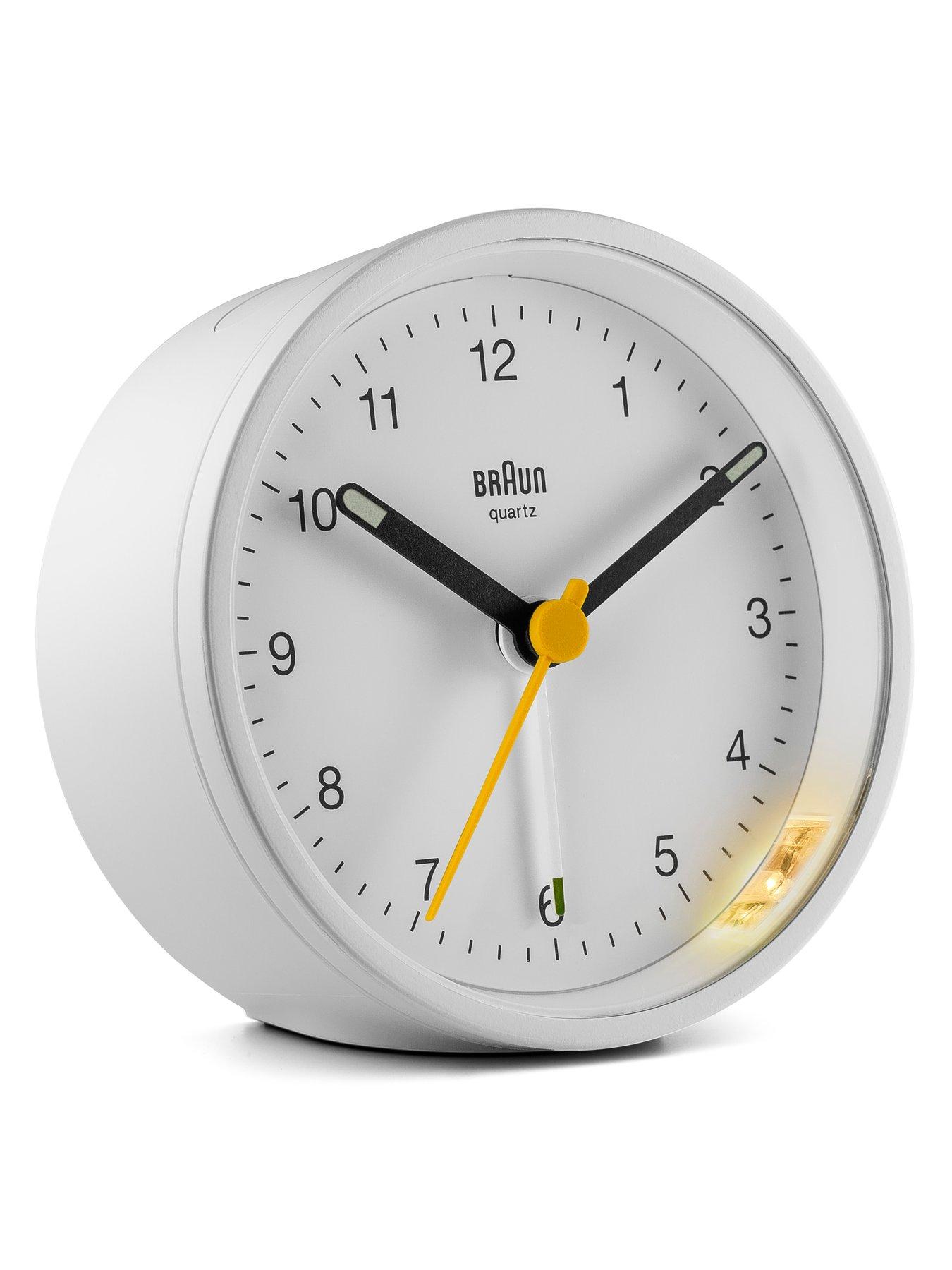 Braun Classic Bedside Analogue Alarm Clock | Littlewoods