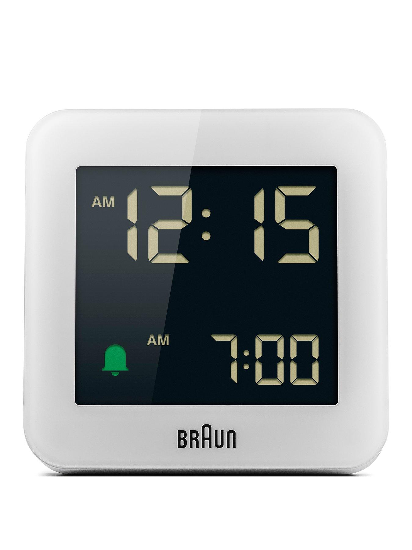 Braun Digital Bedside Alarm Clock | Littlewoods