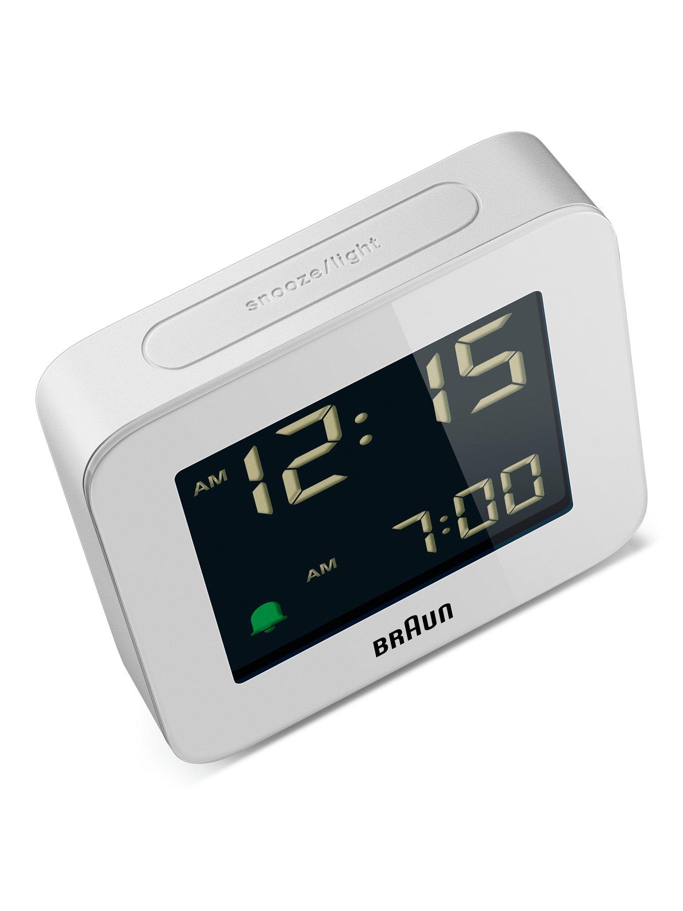 Braun Digital Bedside Alarm Clock | Littlewoods