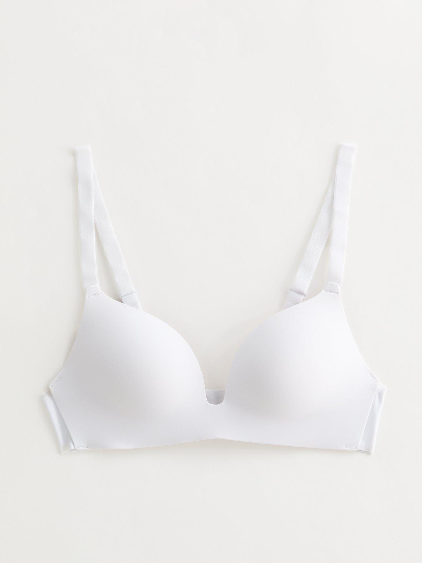 New Look White Smooth Push Up Bra | littlewoods.com