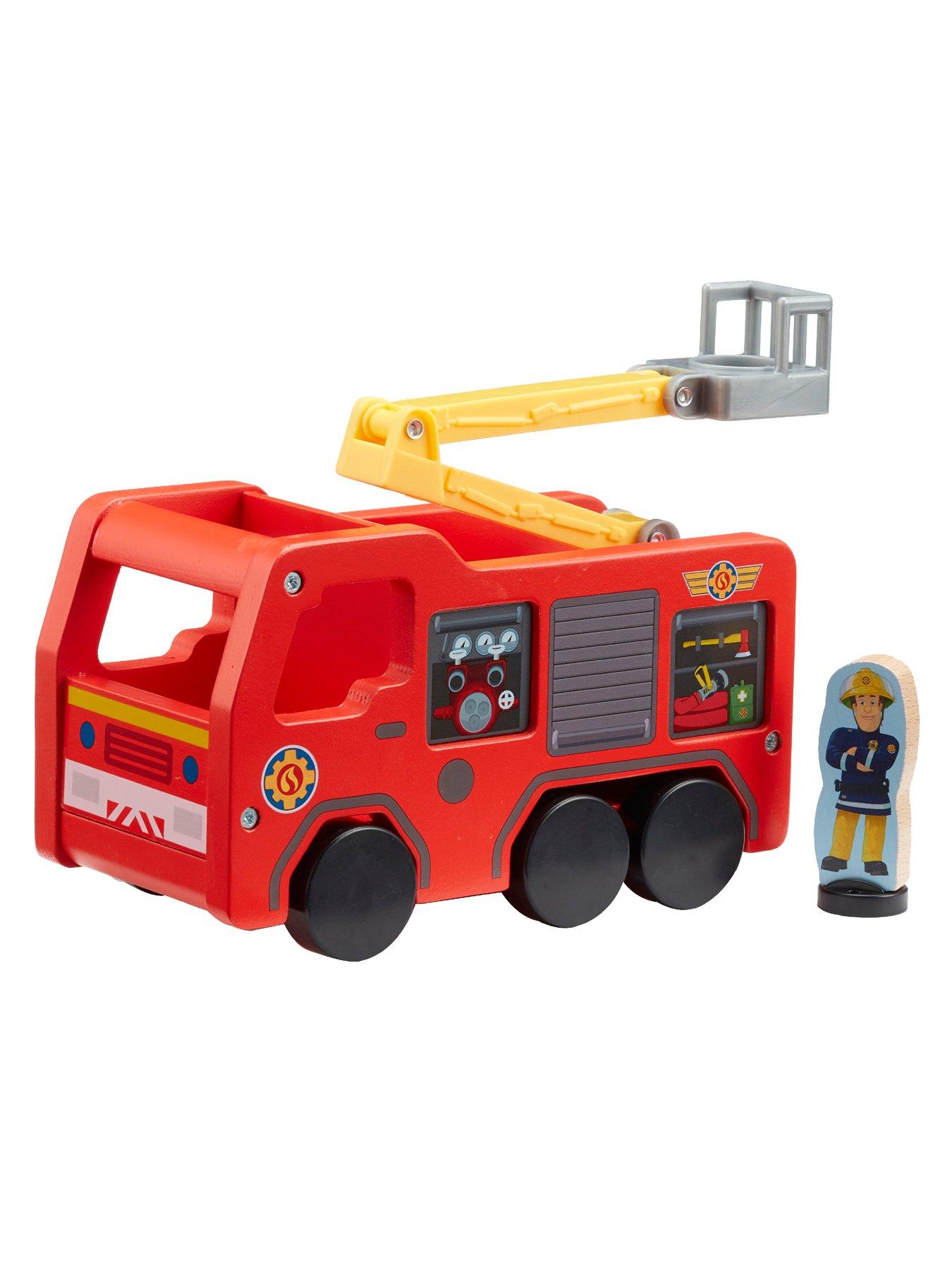 Fireman Sam Jupiter Fire Engine and Figure | Littlewoods