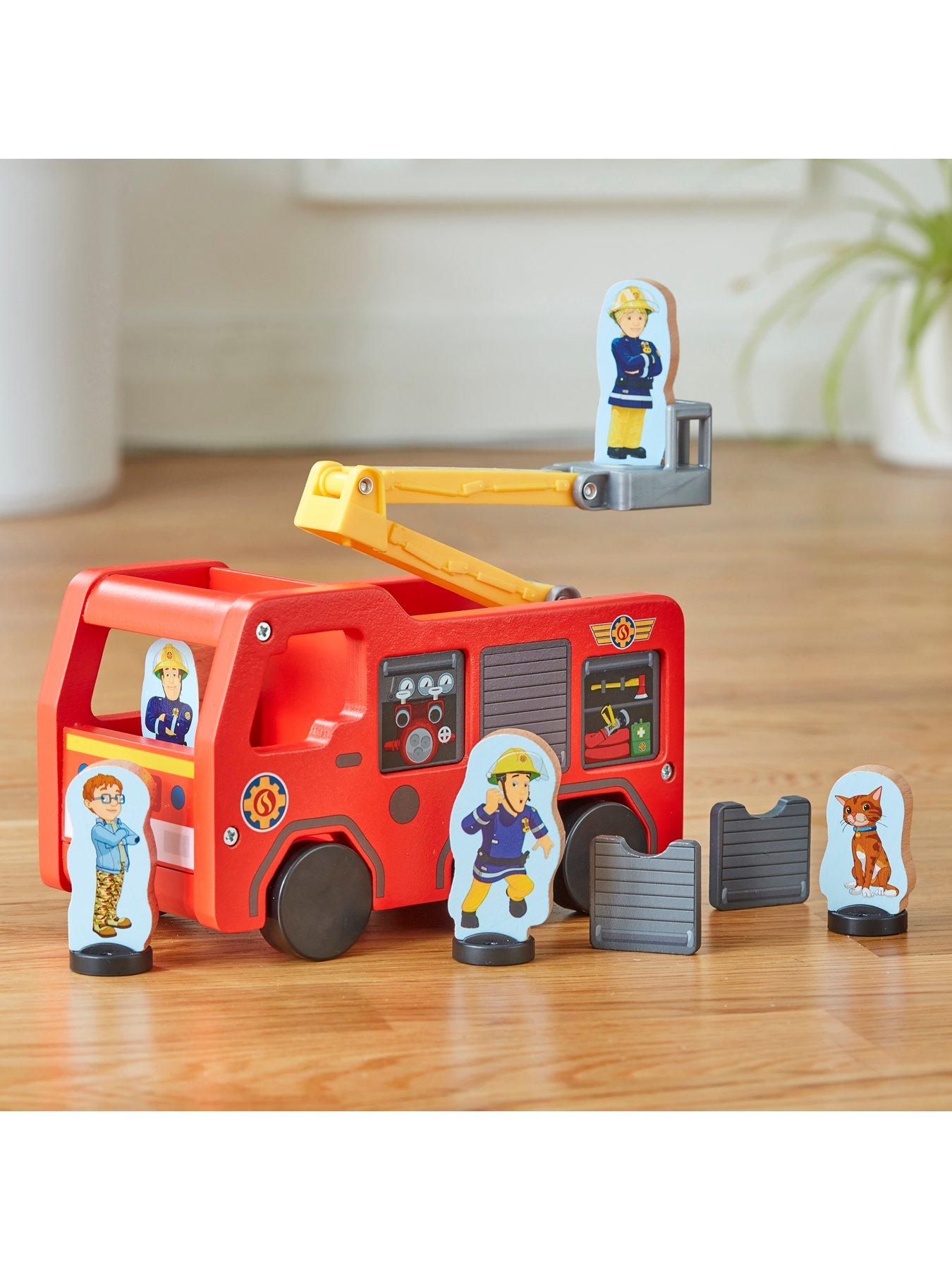 Fireman Sam Jupiter Fire Engine and Figure | Littlewoods