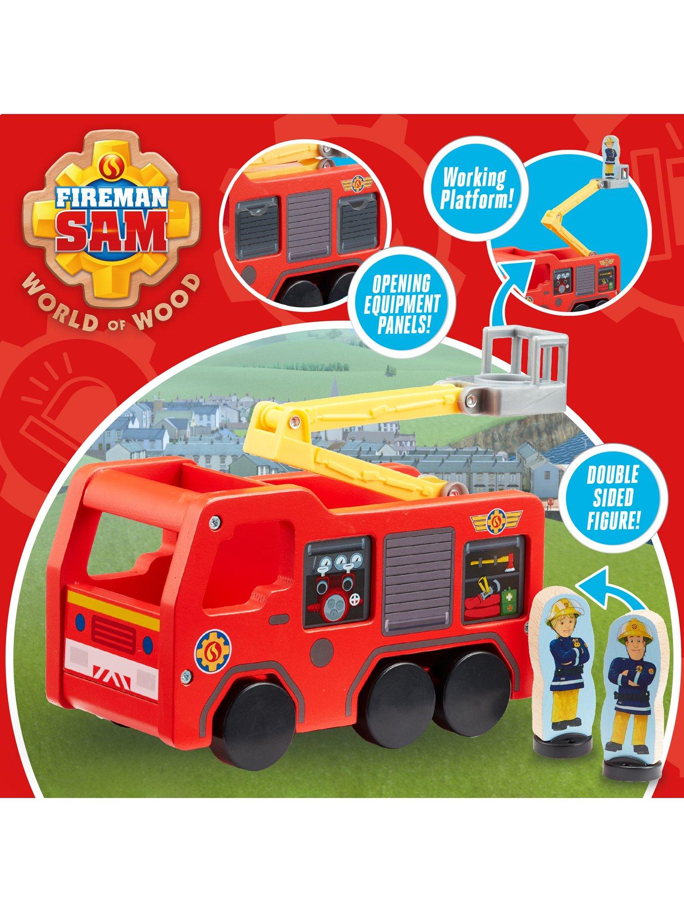 Fireman Sam Jupiter Fire Engine and Figure | Littlewoods