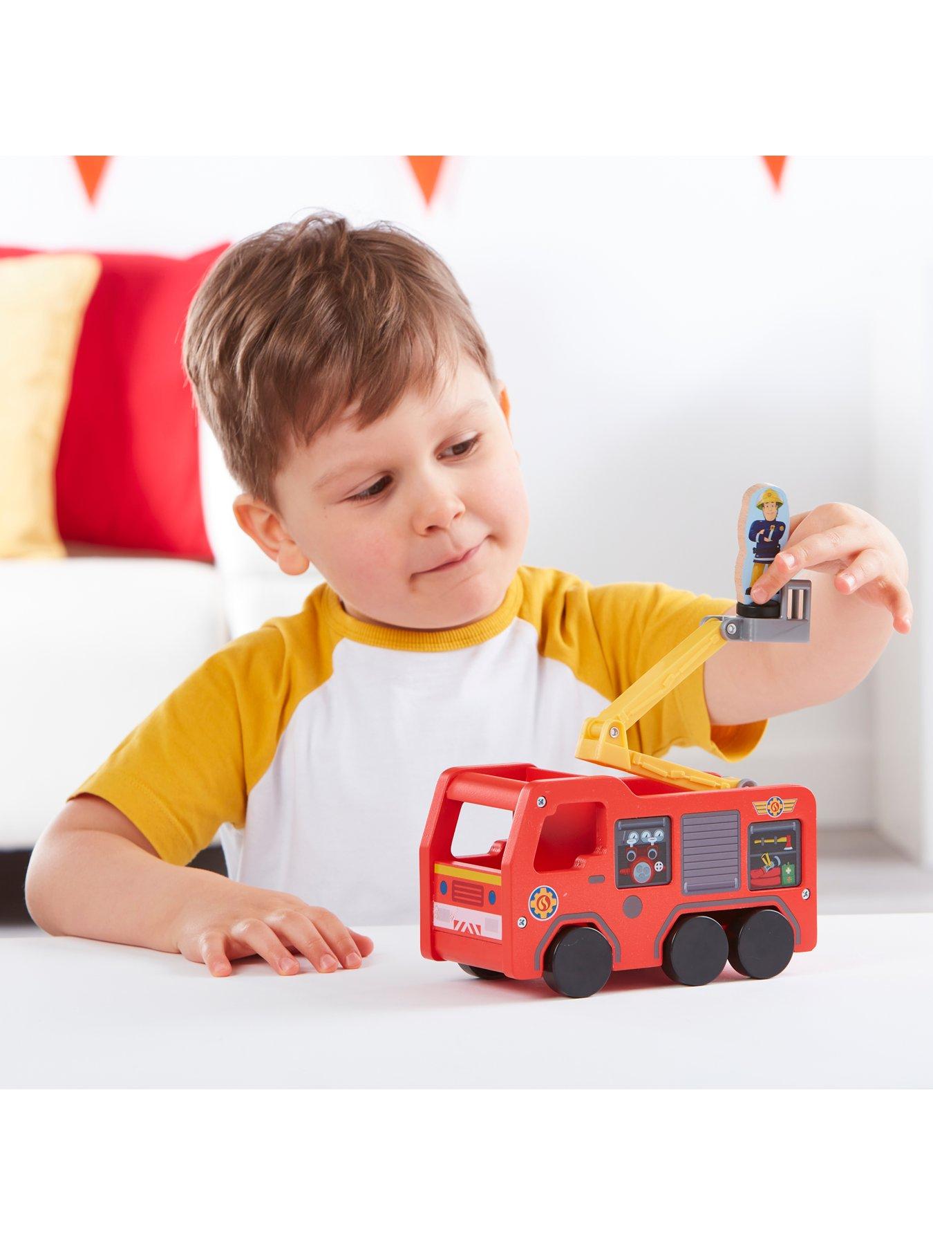 Fireman Sam Jupiter Fire Engine and Figure | Littlewoods