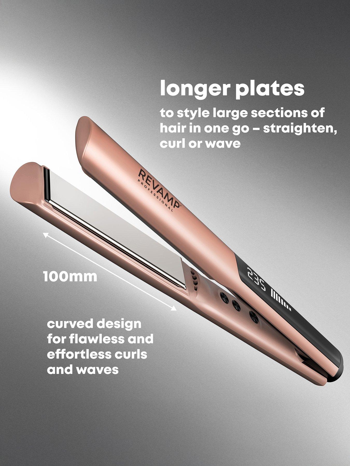 Revamp Dynamic Radiance Straight & Style Ceramic Ionic Hair ...
