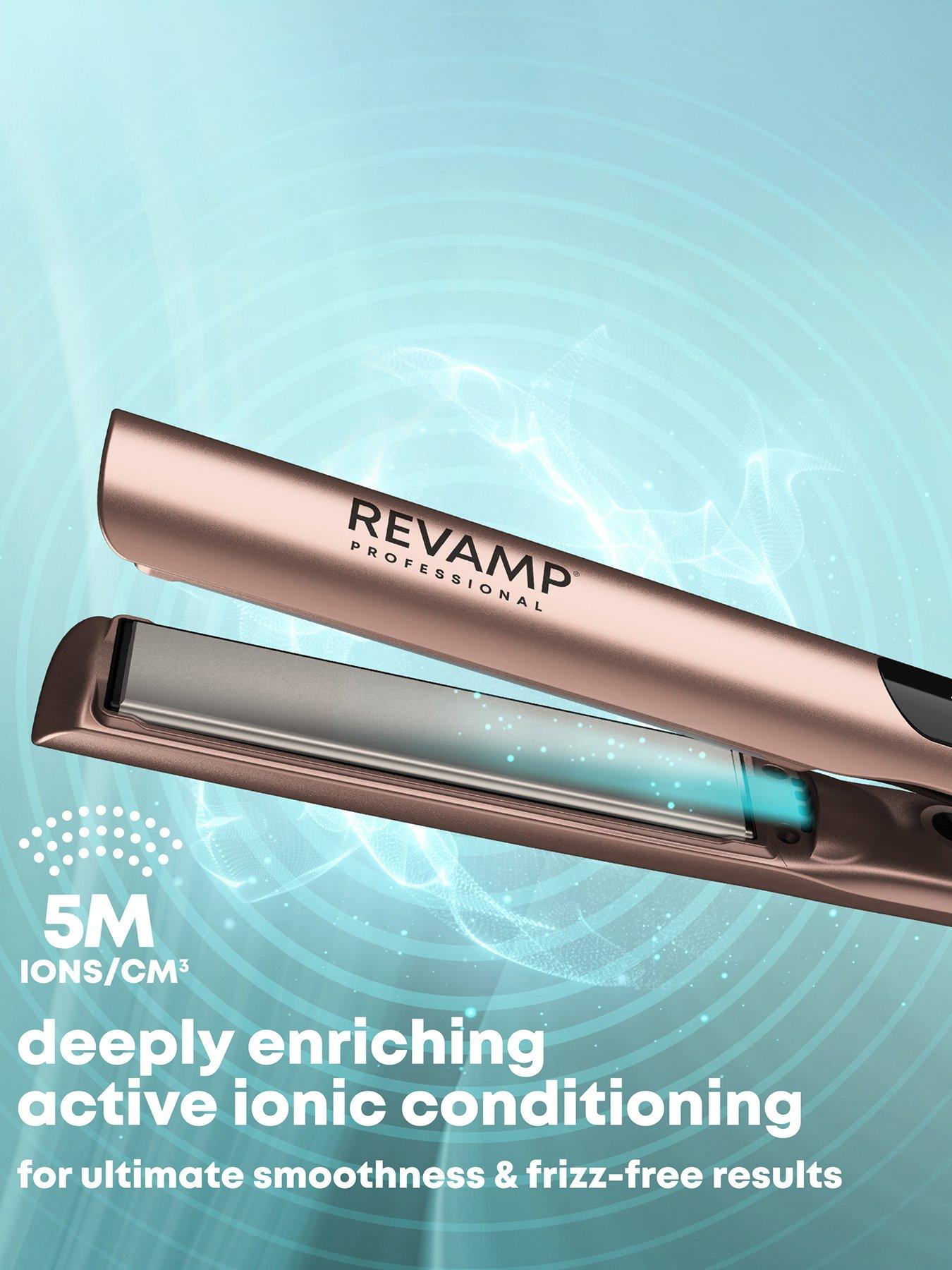 Revamp Dynamic Radiance Straight & Style Ceramic Ionic Hair ...
