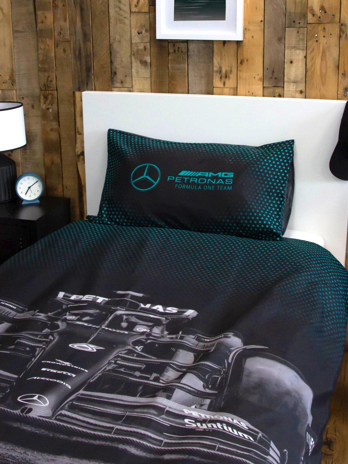 F1 Mercedes Single Panel Duvet | Littlewoods