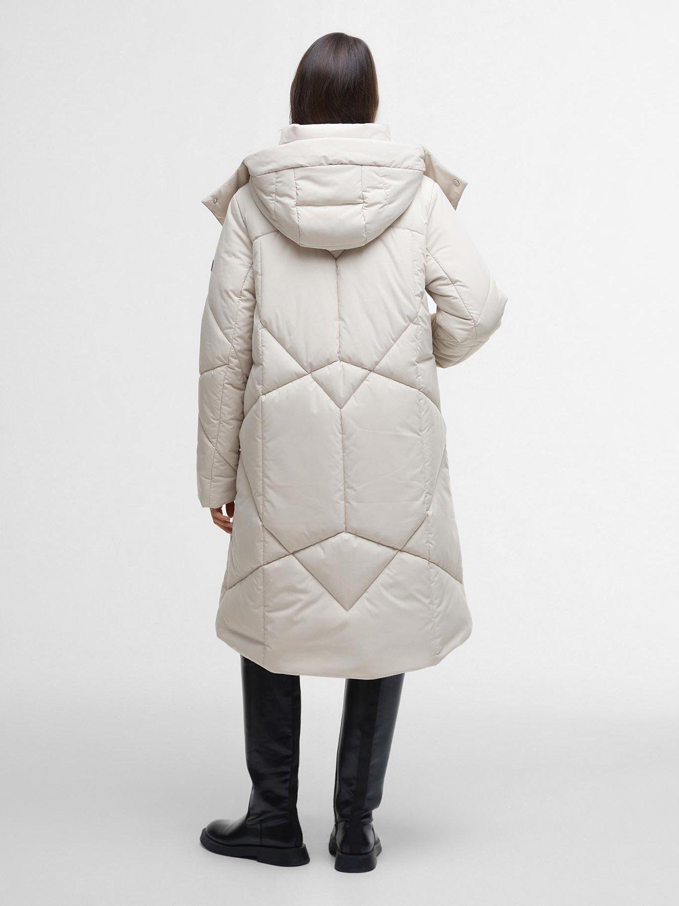 Barbour International Arabella Padded Jacket - Cream | Littlewoods