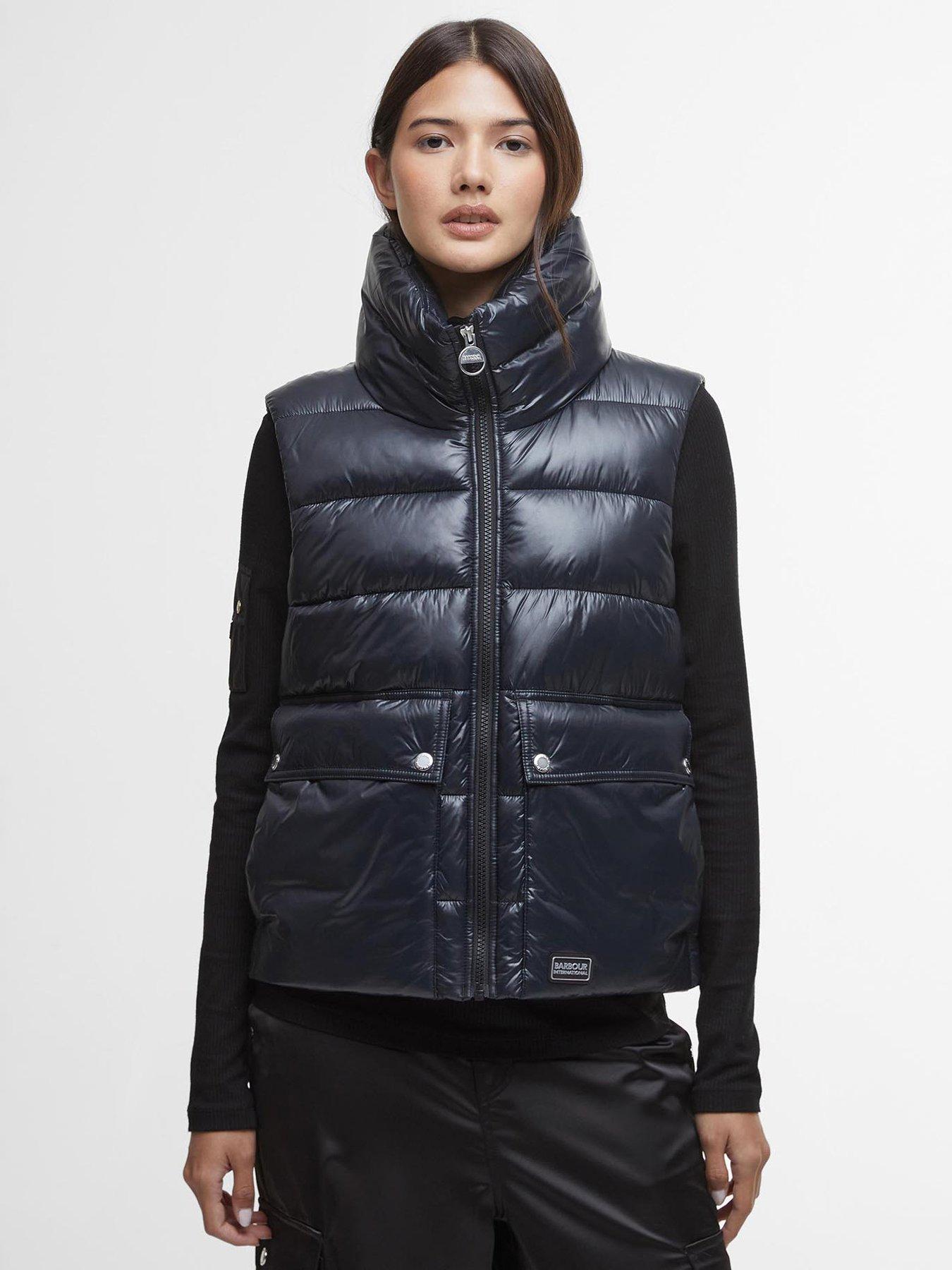 Barbour International Griffin Padded Gilet - Black | Littlewoods