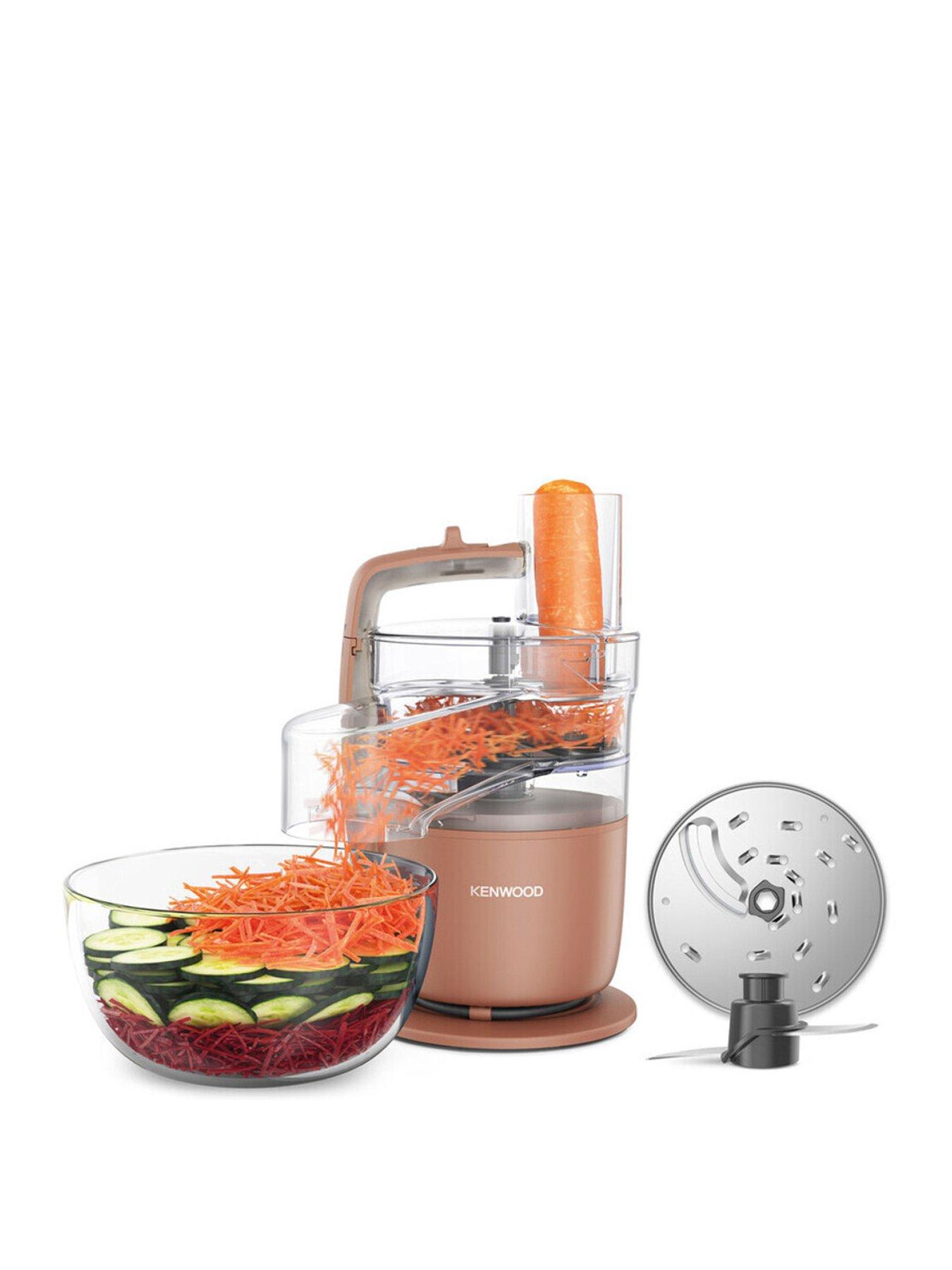 Kenwood MultiPro Go Compact Food Processor - Red Clay | littlewoods.com