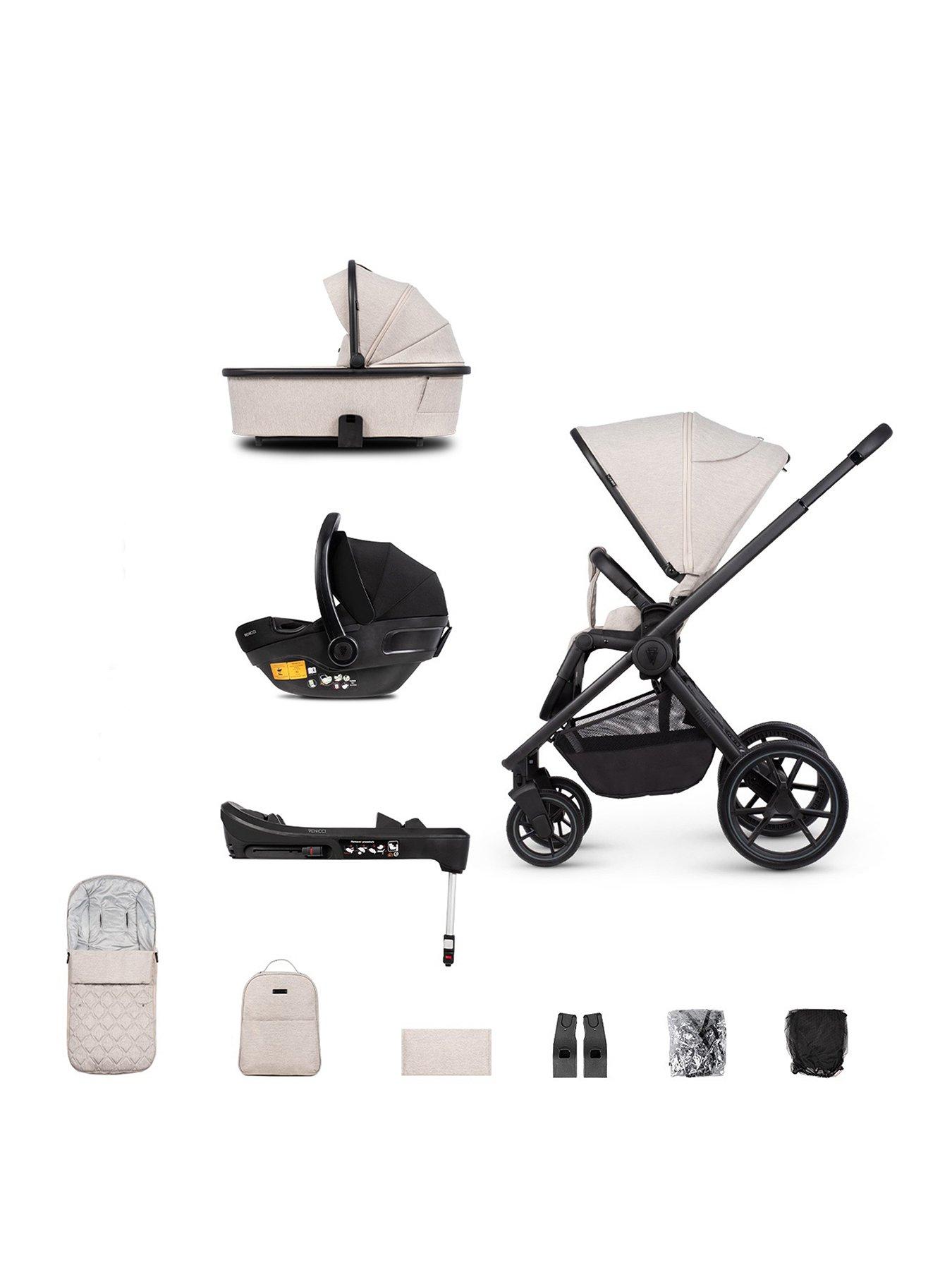 Venicci Tinum Edge 3in1 Plus Base - Dust | Littlewoods