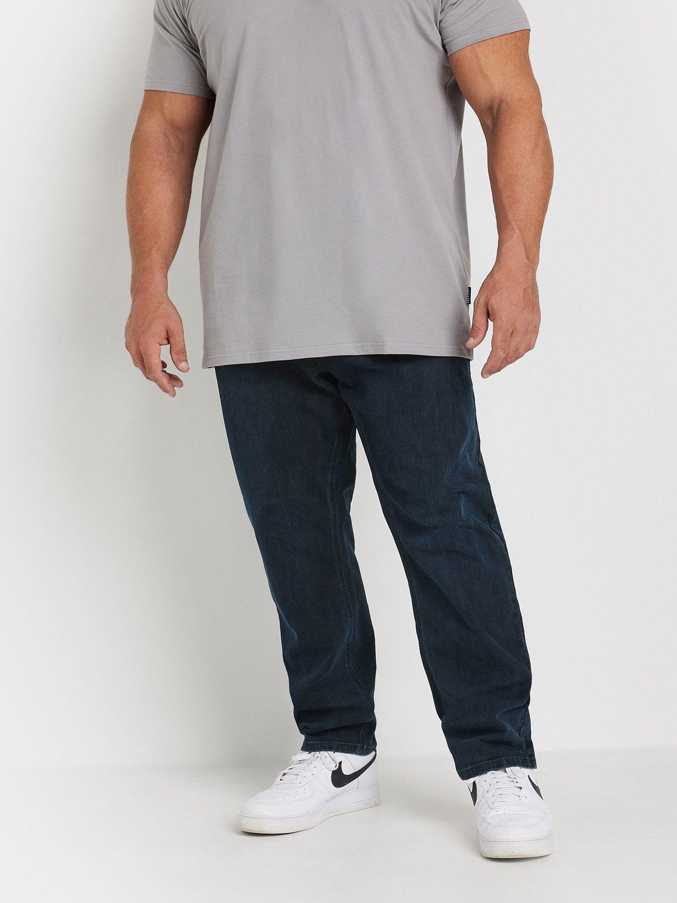 Jeans | Straight Jeans | Blue | 56 | Men | Littlewoods