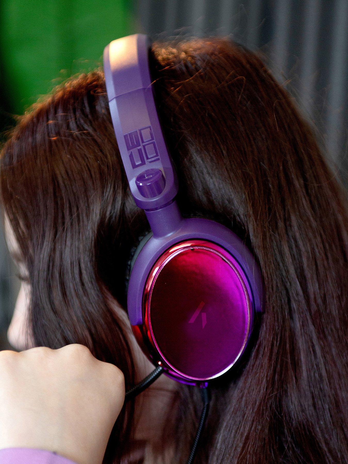 Stealth C6-100 Headset STRIKE Red&Purple | Littlewoods