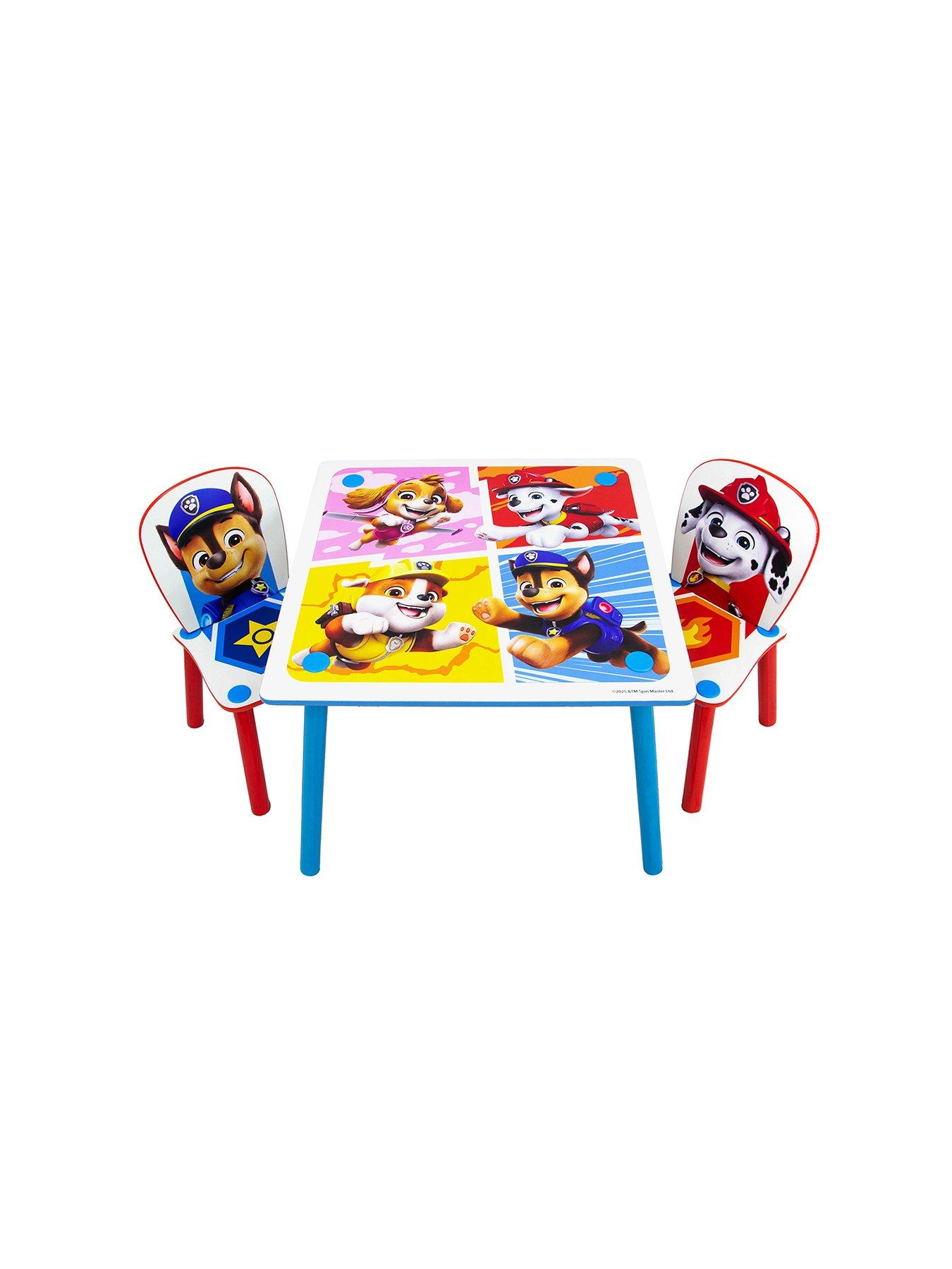Paw Patrol Table and Chair | Littlewoods