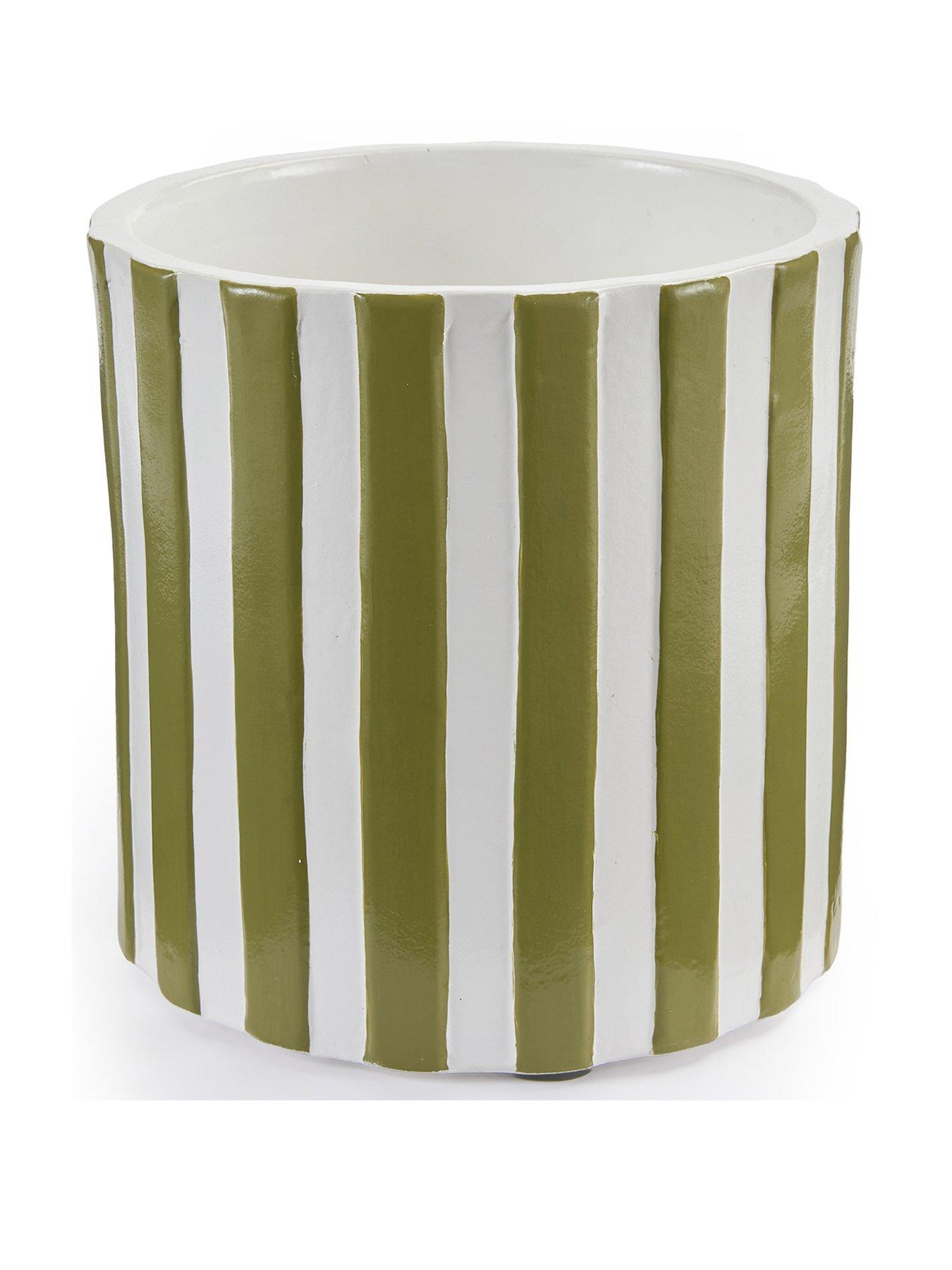 Very Home Striped Pot 20cm | littlewoods.com