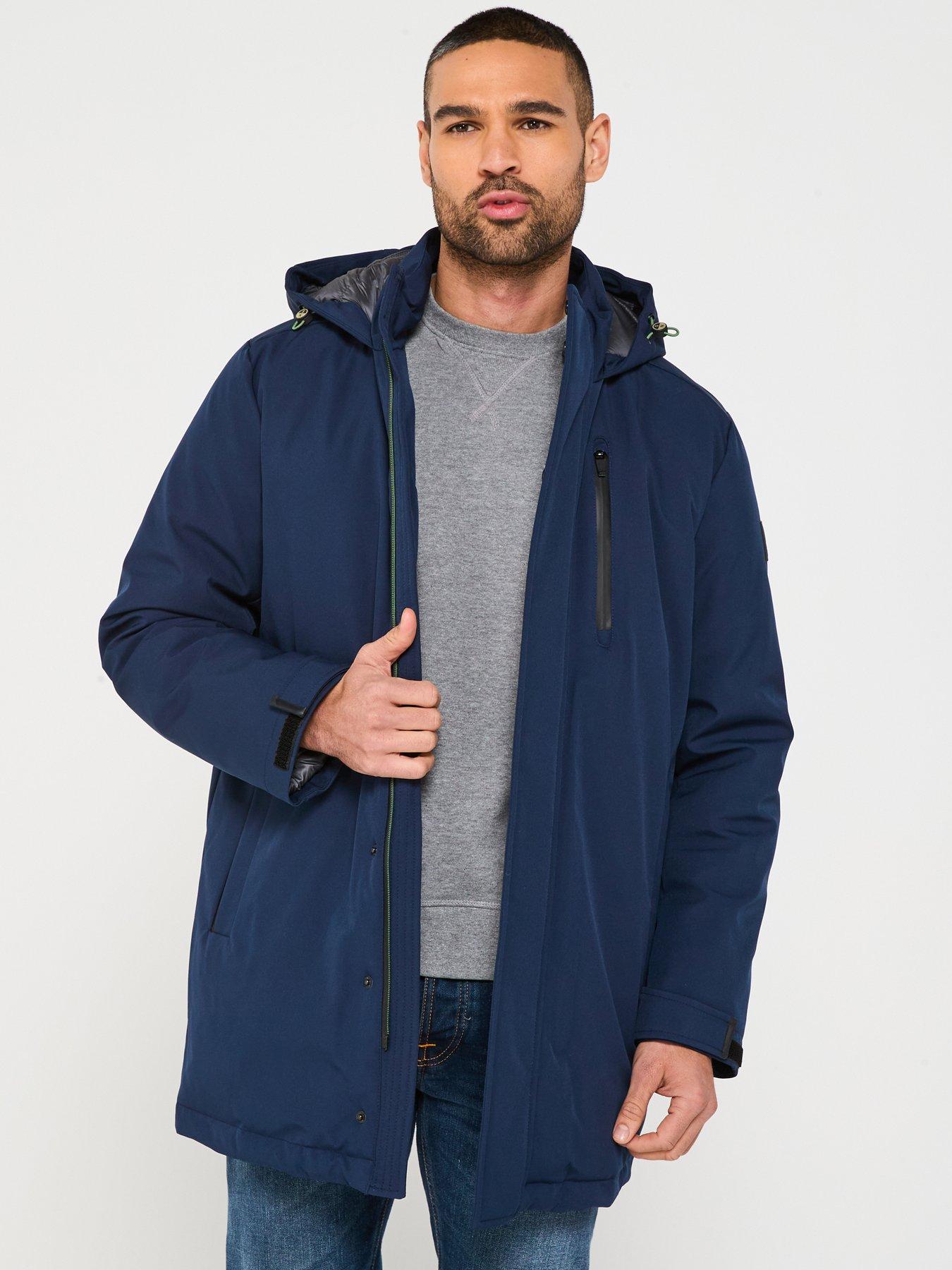 North Sails Soft Shell Tech Parka - Navy | Littlewoods