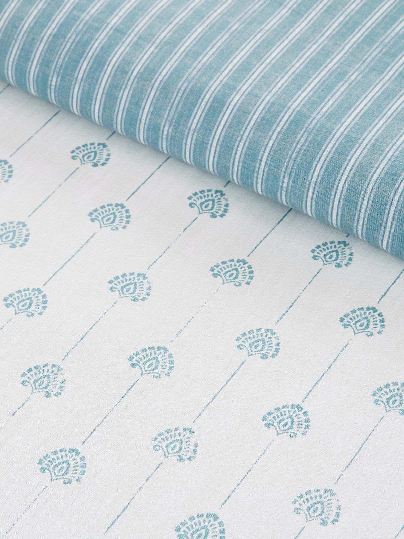Very Home Rustic Harmony Block Print Duvet Cover Set | Littlewoods