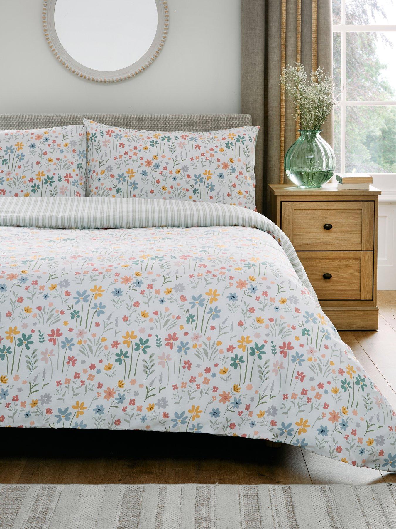 Very Home Spring Brights Floral Print Duvet Cover Set | Littlewoods