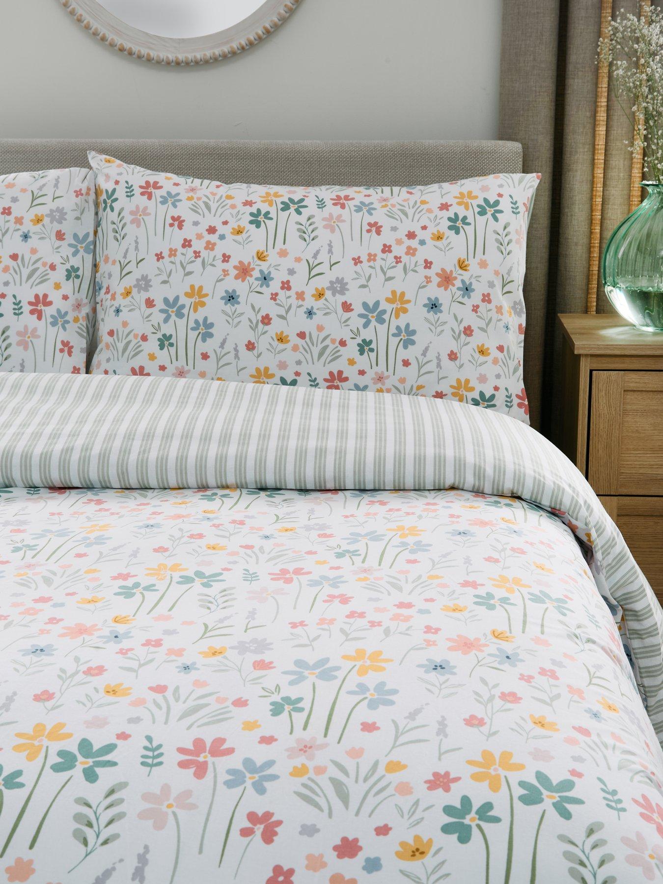 Very Home Spring Brights Floral Print Duvet Cover Set | Littlewoods