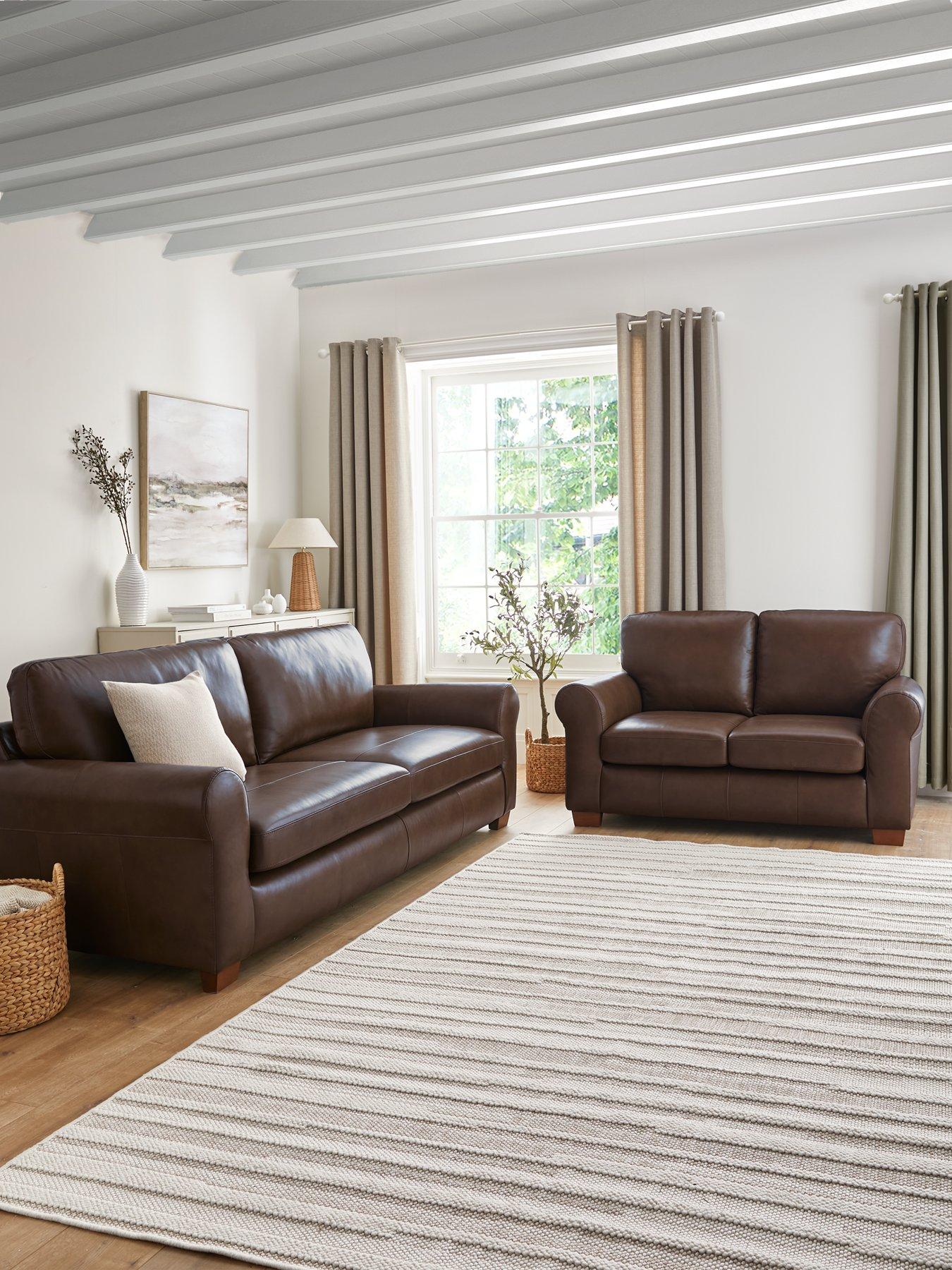 Home & Garden | Leather | Leather Sofas | Littlewoods