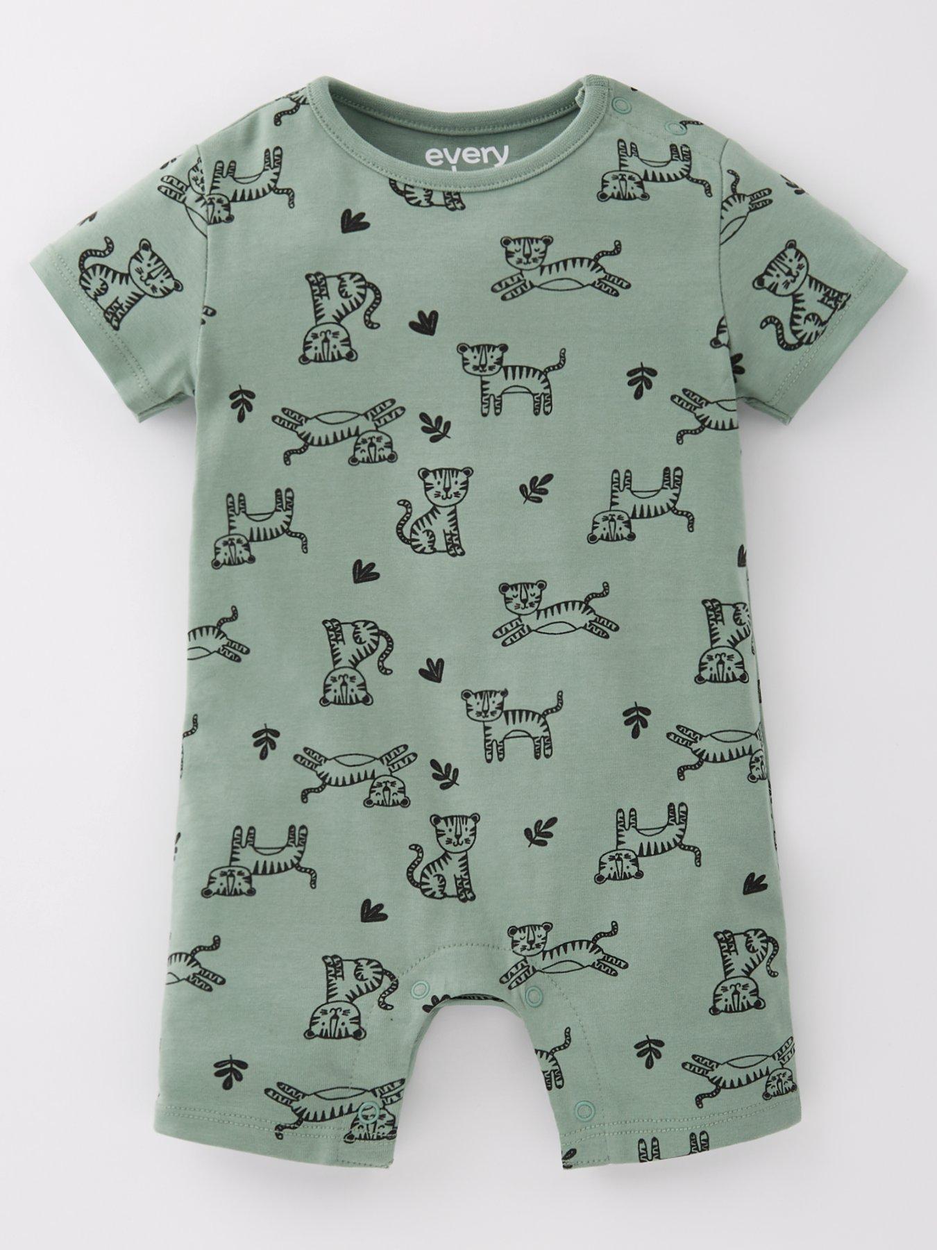 Everyday Baby Boys Tiger Romper | Littlewoods