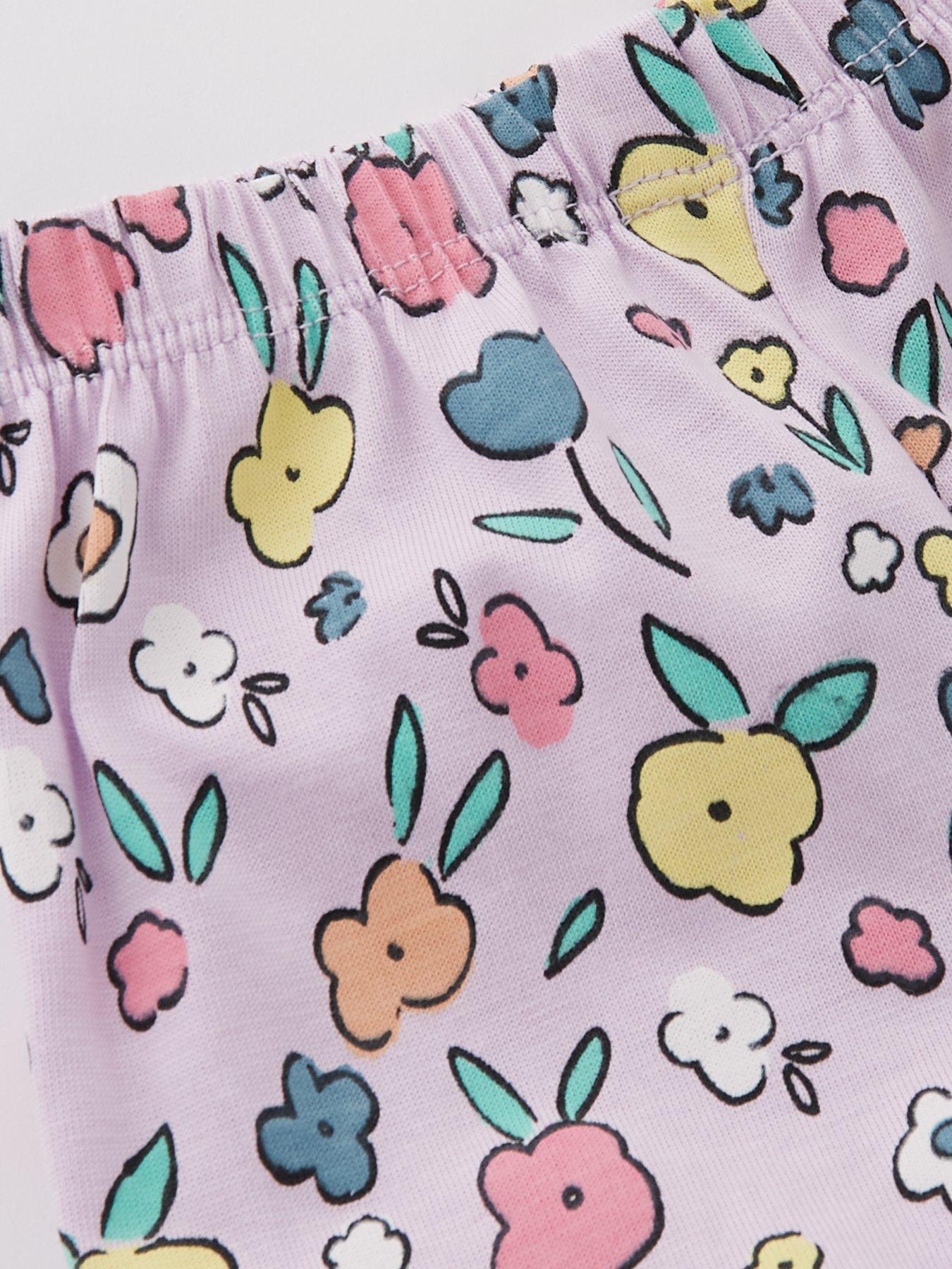 Everyday Baby Girls Heart All Over Print T-shirt And Short Set ...