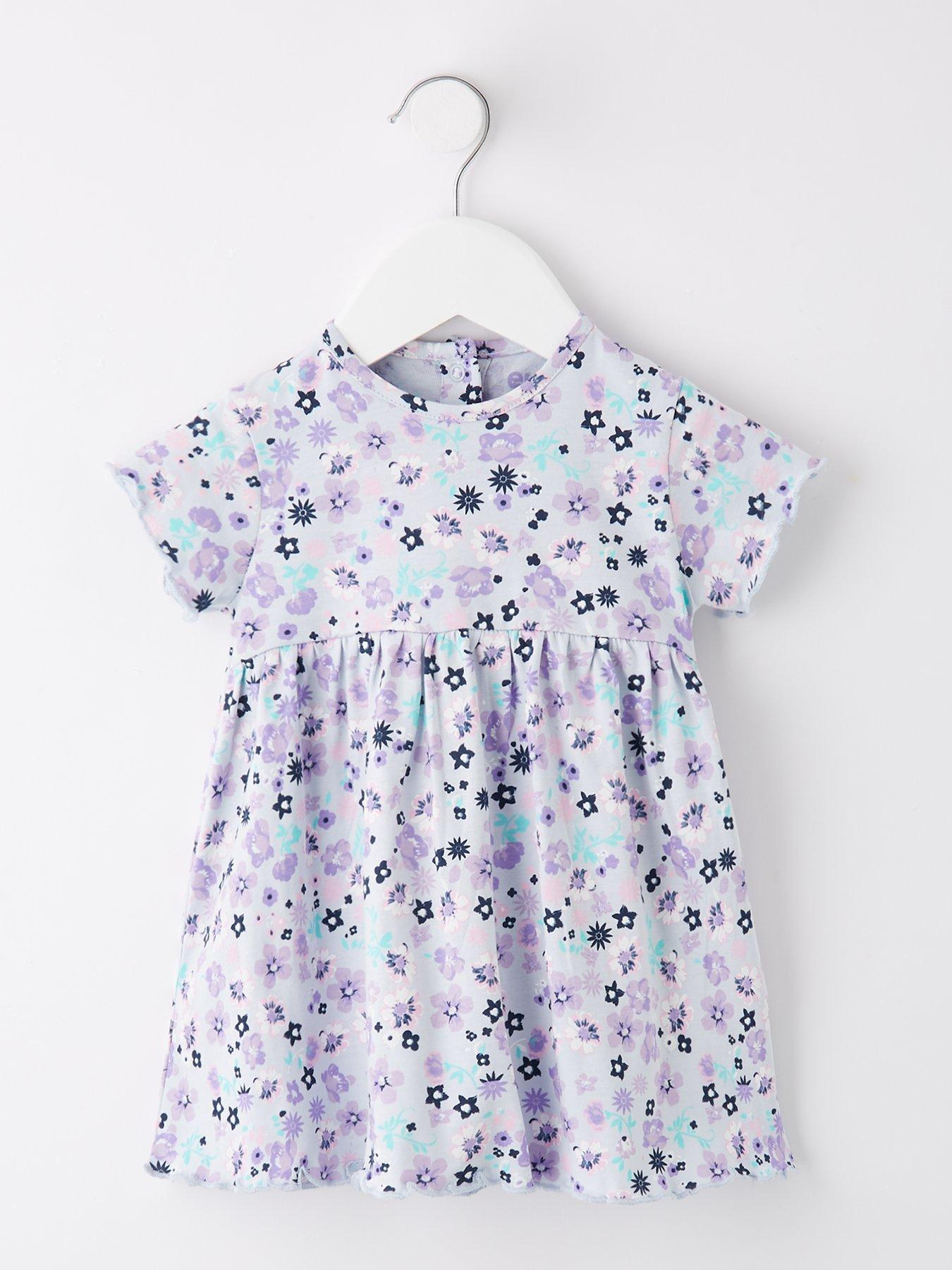 Everyday Baby Girls Ditsy Short Sleeve Dress | Littlewoods
