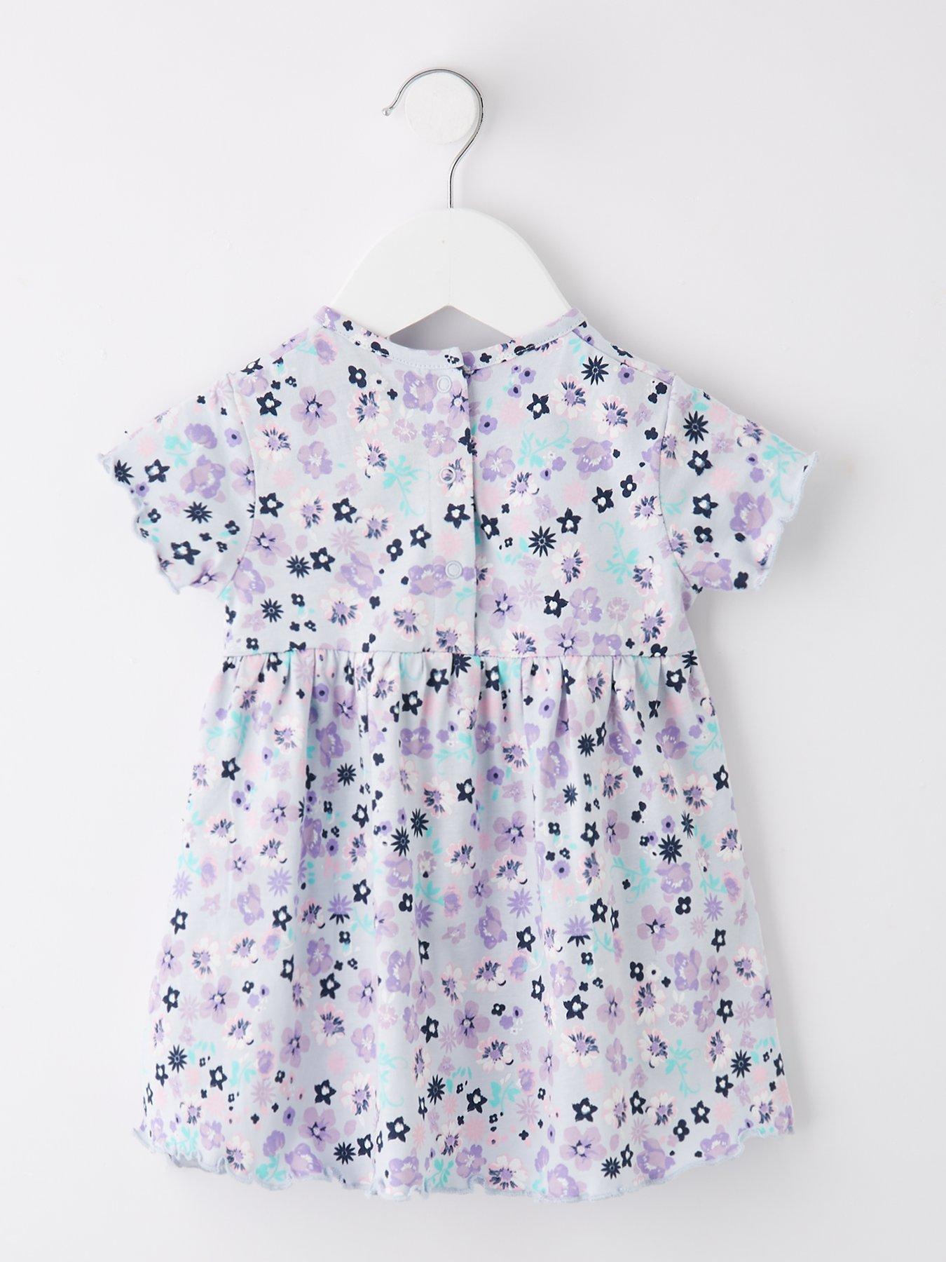 Everyday Baby Girls Ditsy Short Sleeve Dress | Littlewoods