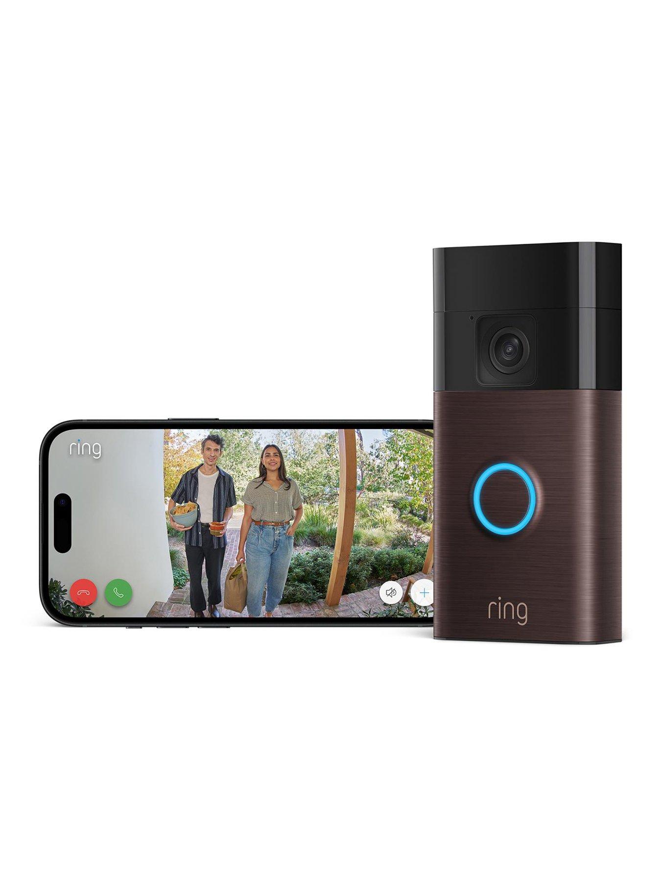 RING Video Doorbell (3rd Gen) with Chime - Venetian Bronze | Littlewoods
