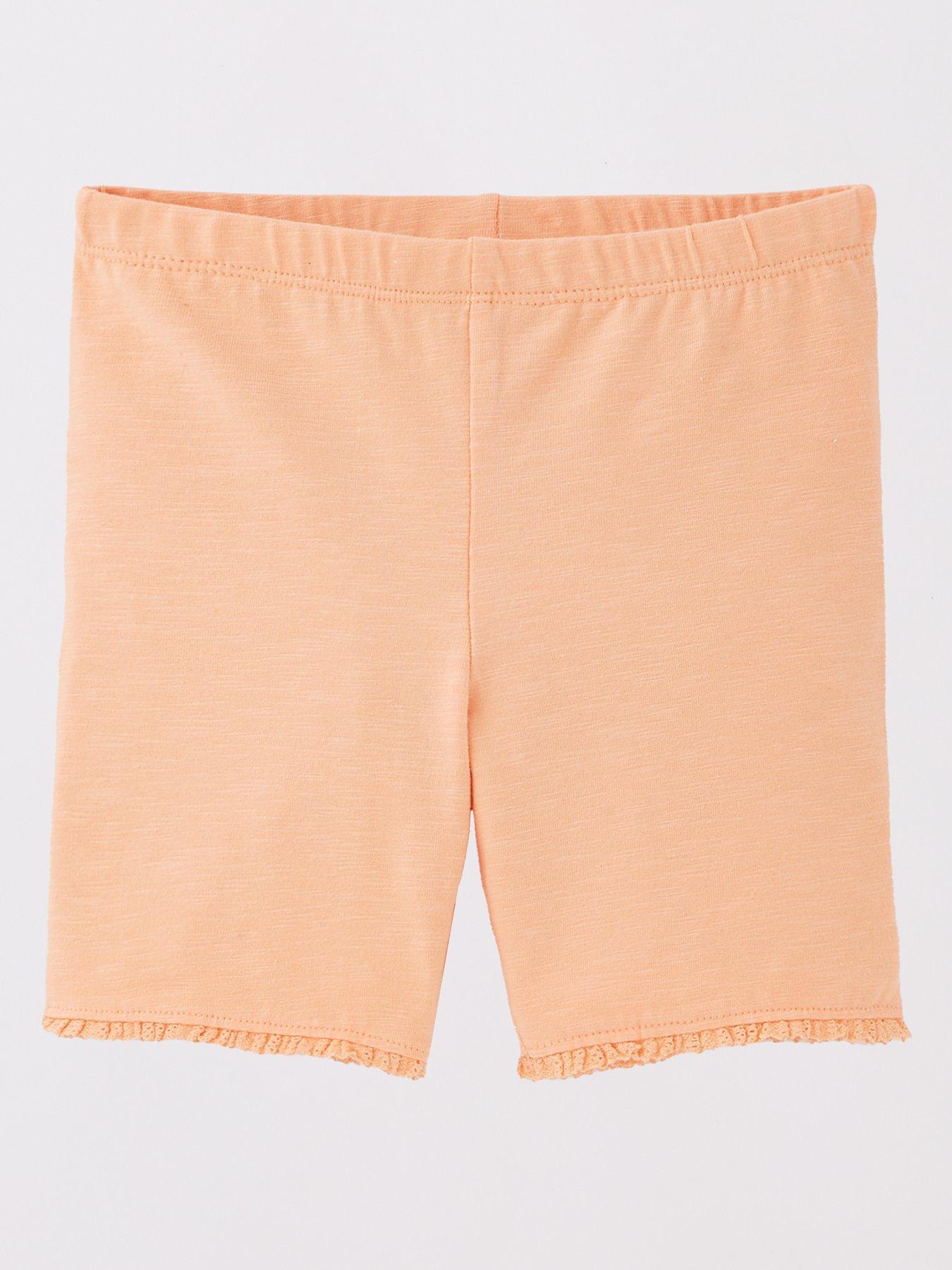 Mini V by Very Girls 3 Pack Crochet Trim Cycling Shorts - Multi ...