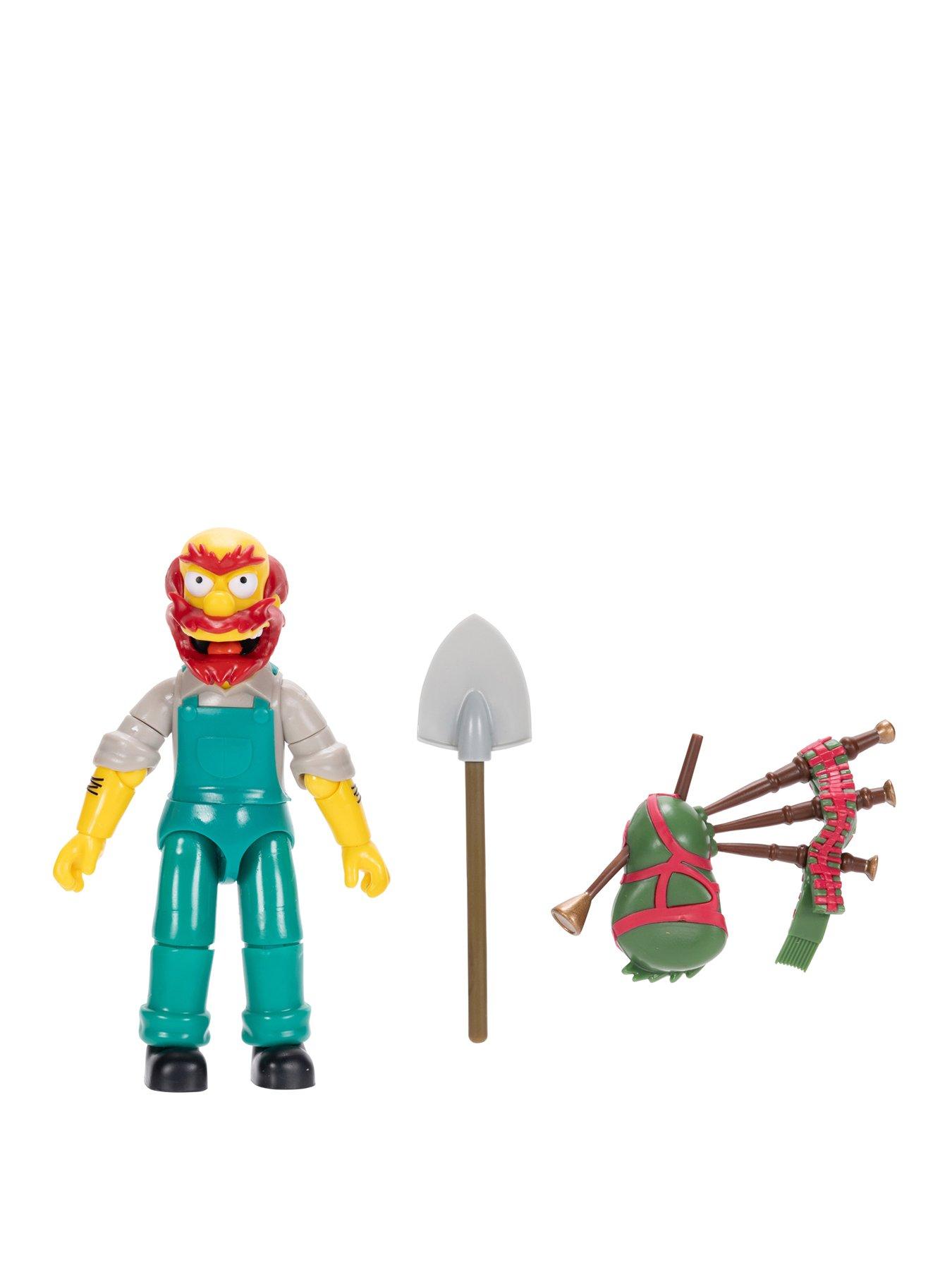 The Simpsons Willie 5-Inch Action Figure with 14+ Points of ...