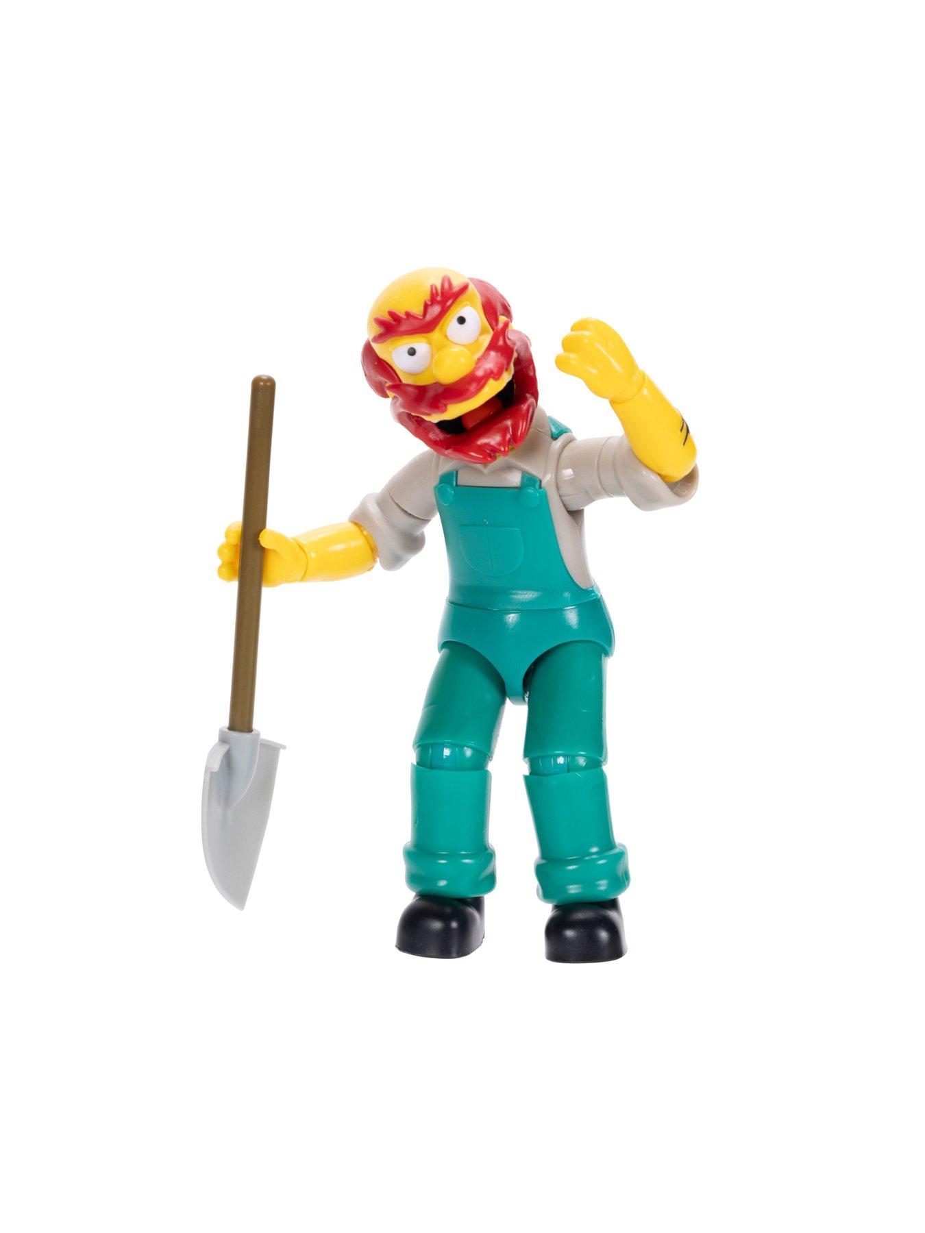 The Simpsons Willie 5-Inch Action Figure with 14+ Points of ...