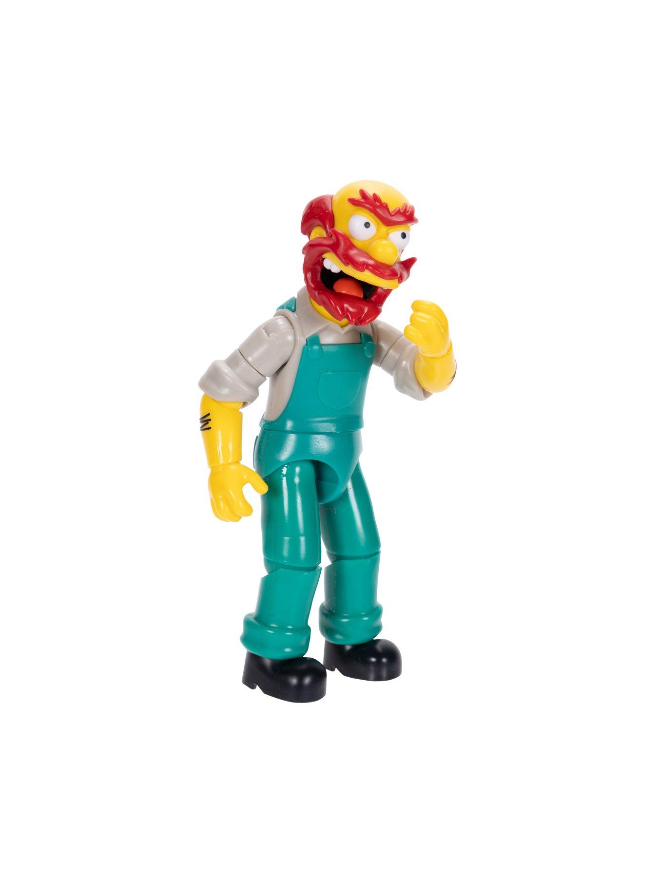 The Simpsons Willie 5-Inch Action Figure with 14+ Points of ...