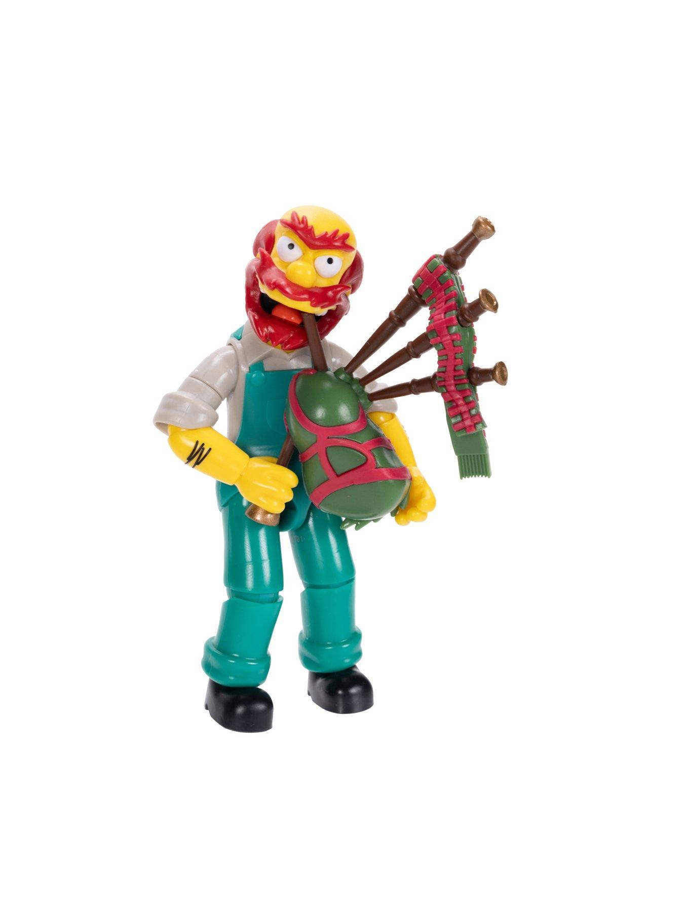 The Simpsons Willie 5-Inch Action Figure with 14+ Points of ...